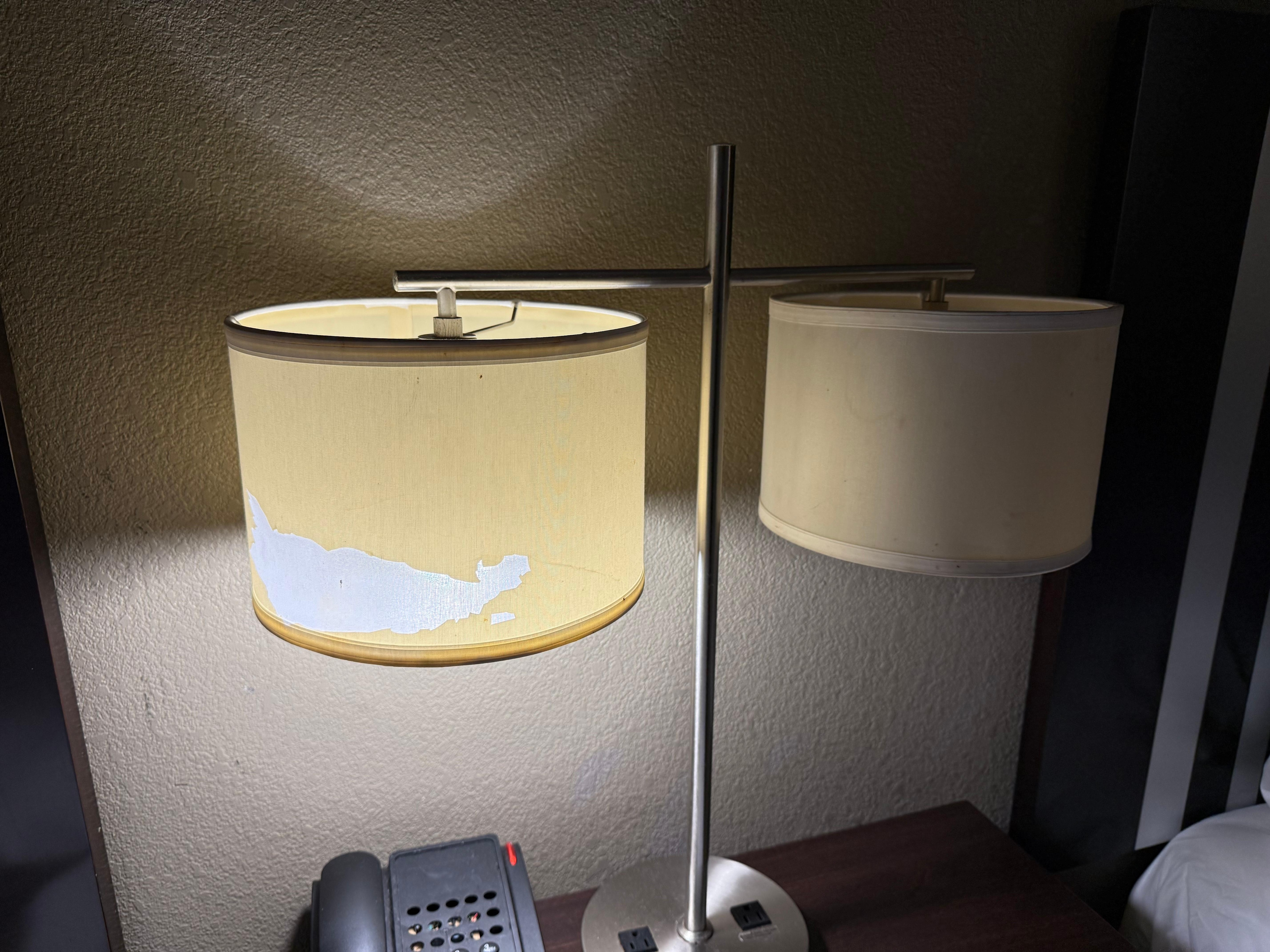 Lampshade needs some attention