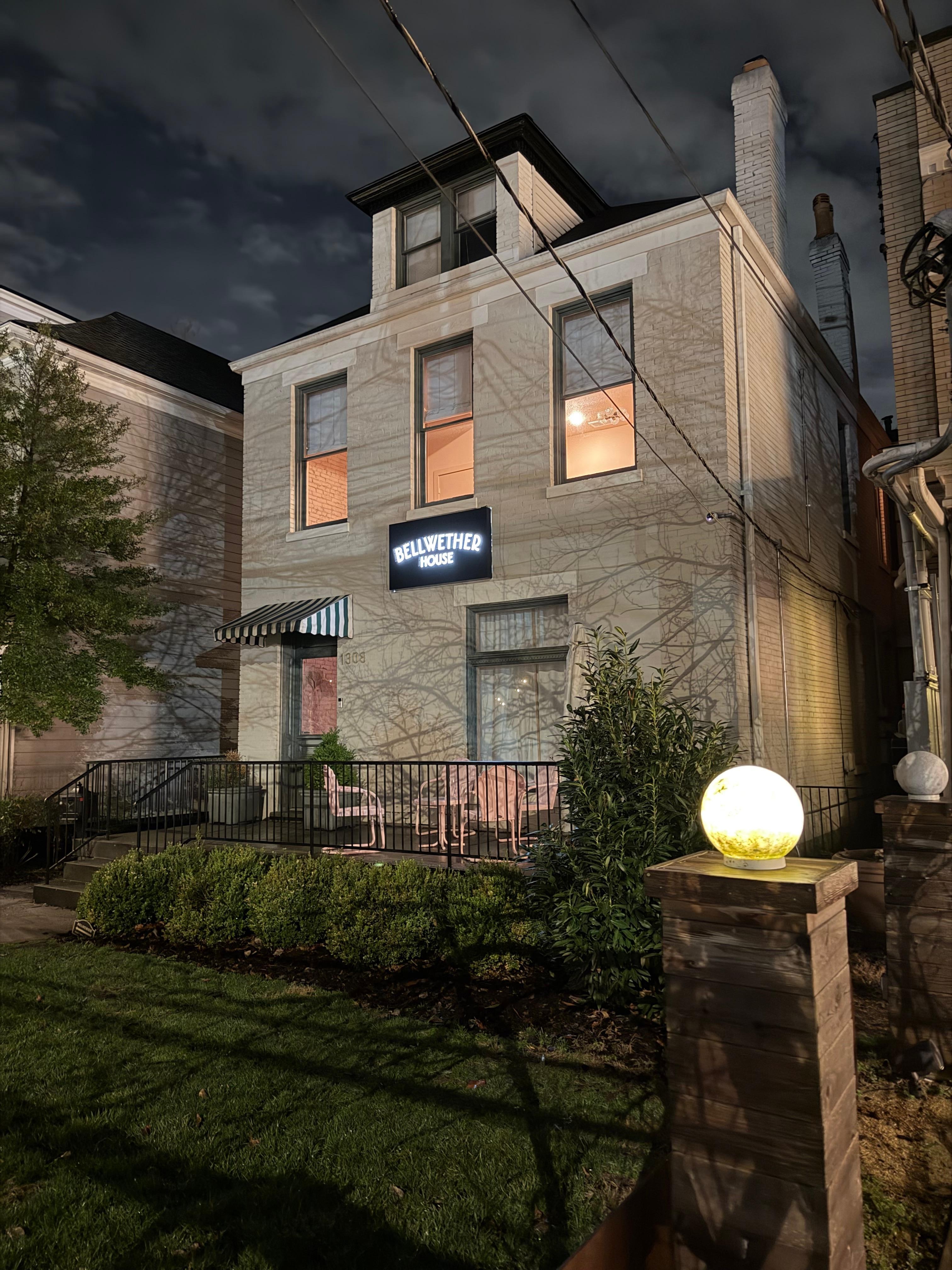 House next to hotel where our friends stayed. 