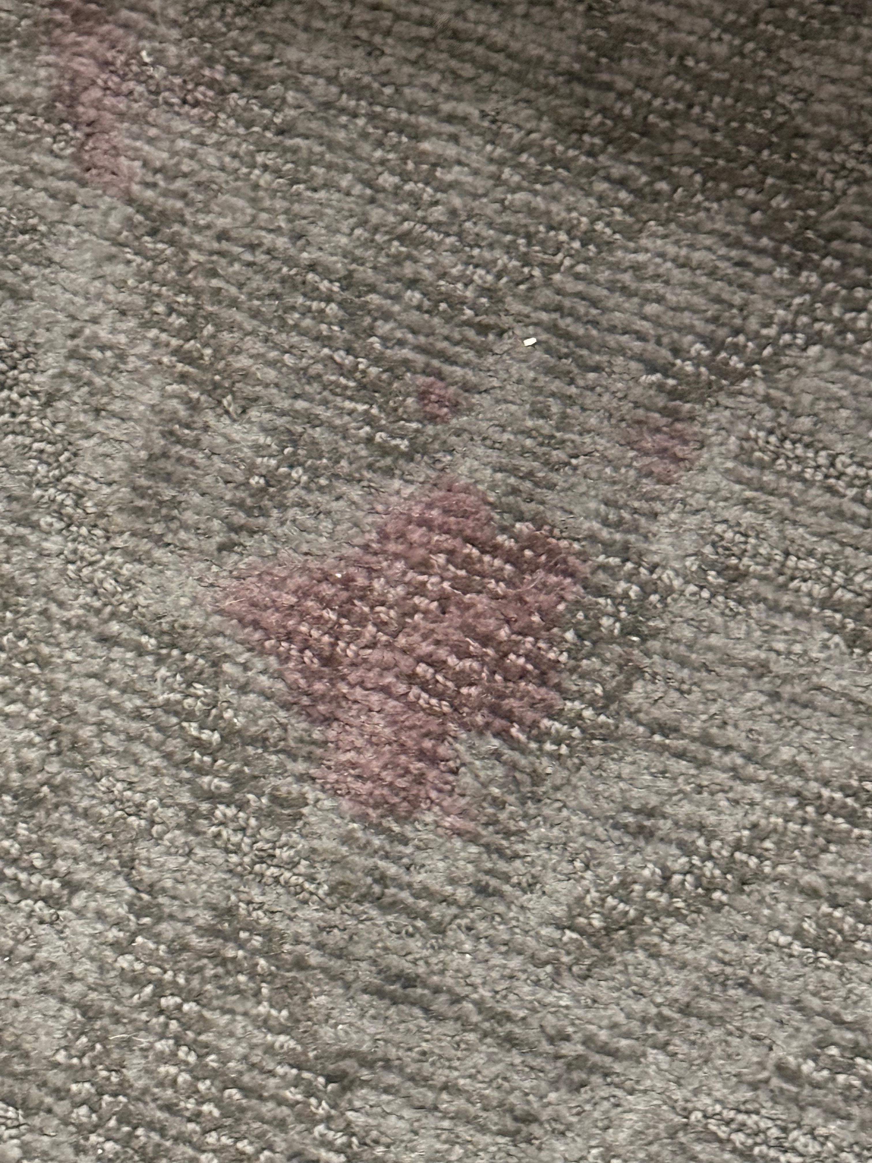 Carpets were very dirty and smelly 