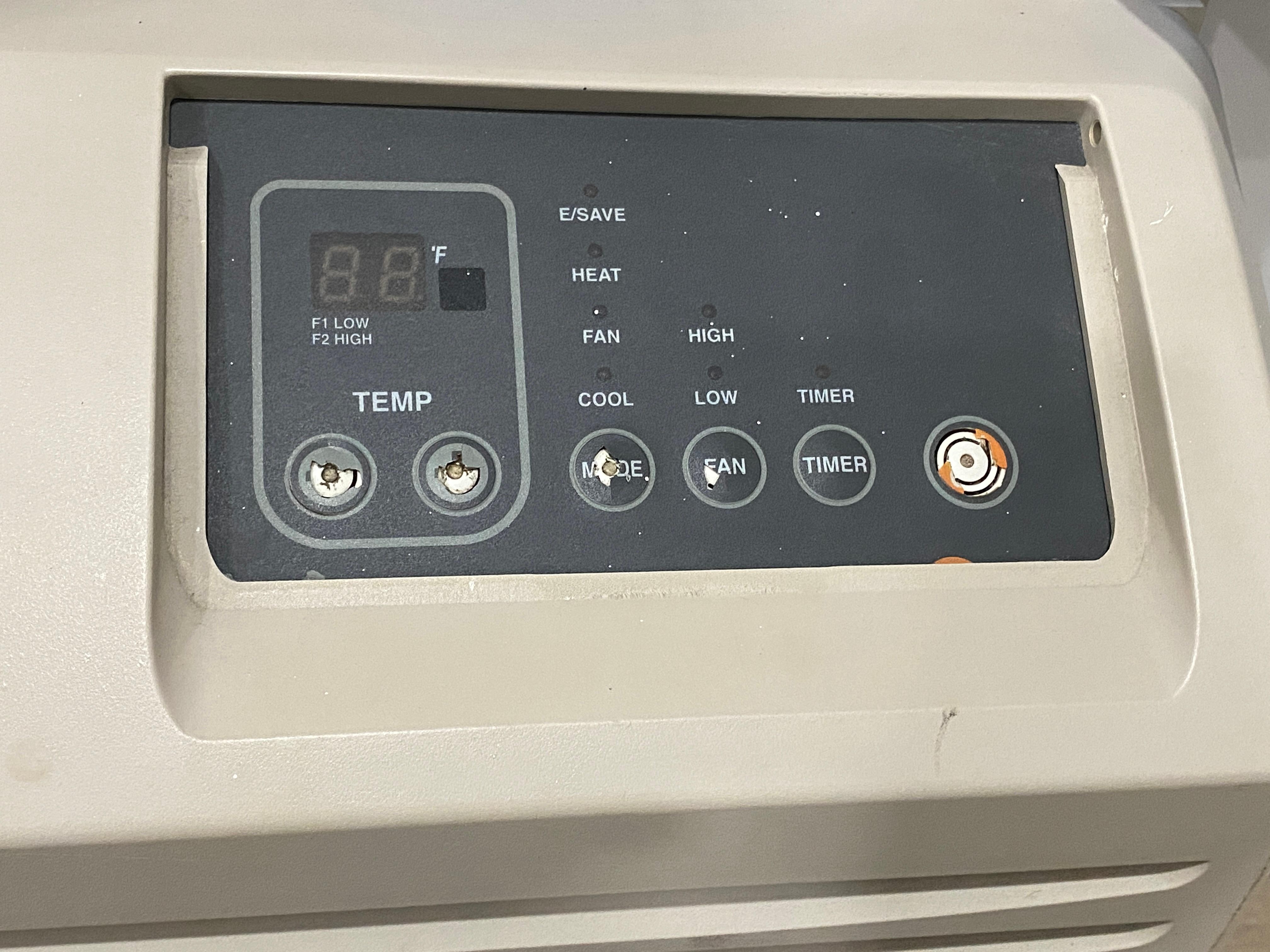 The panel of air conditioner: the AC was off, and the only lady (who claimed not to be the maanger) refused to help on Dec. 3rd. 