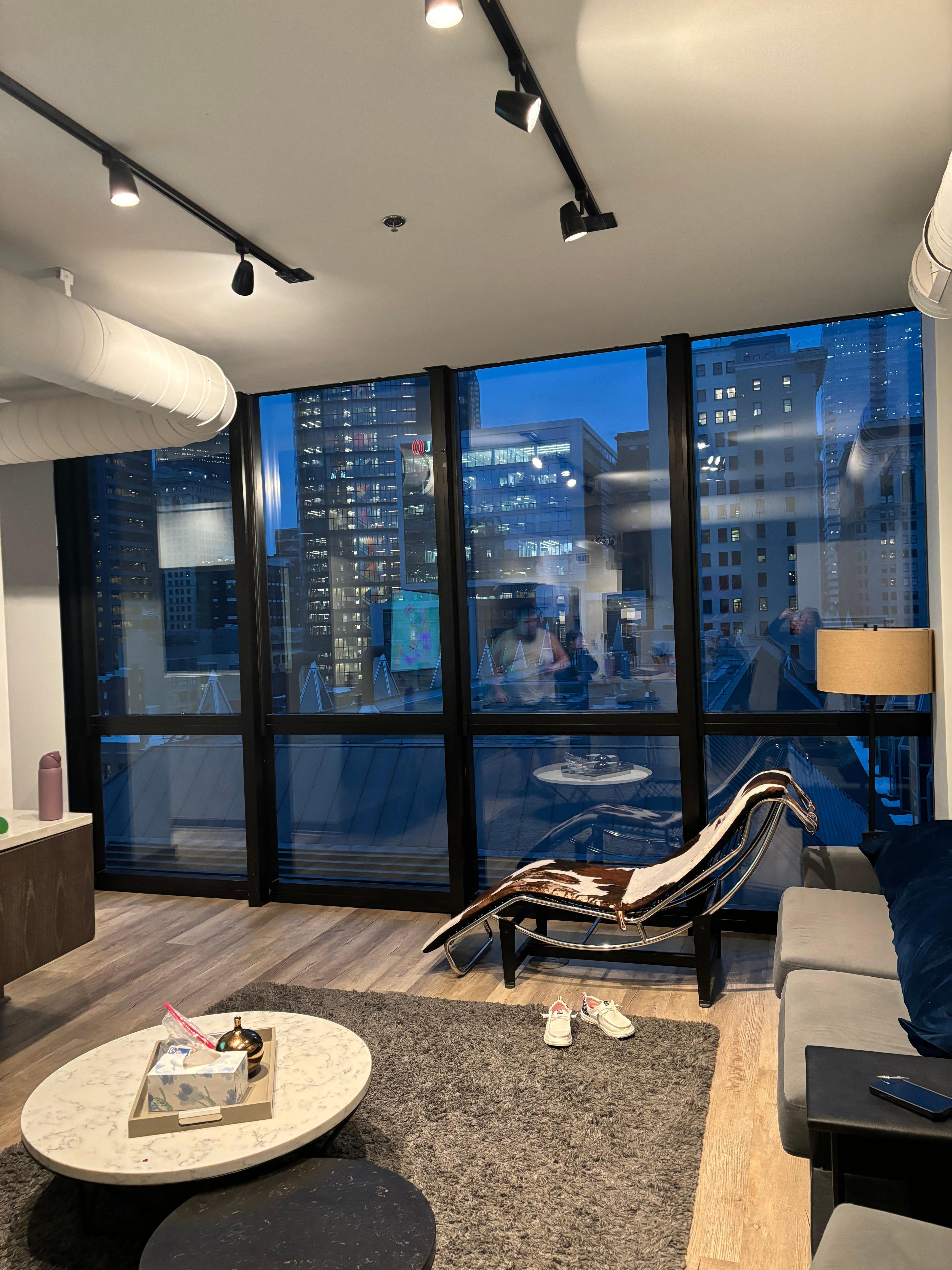 View from living room 