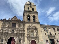 San Francisco church was amazing inside. No photos allowed inside