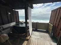 Private onsen in some rooms :)