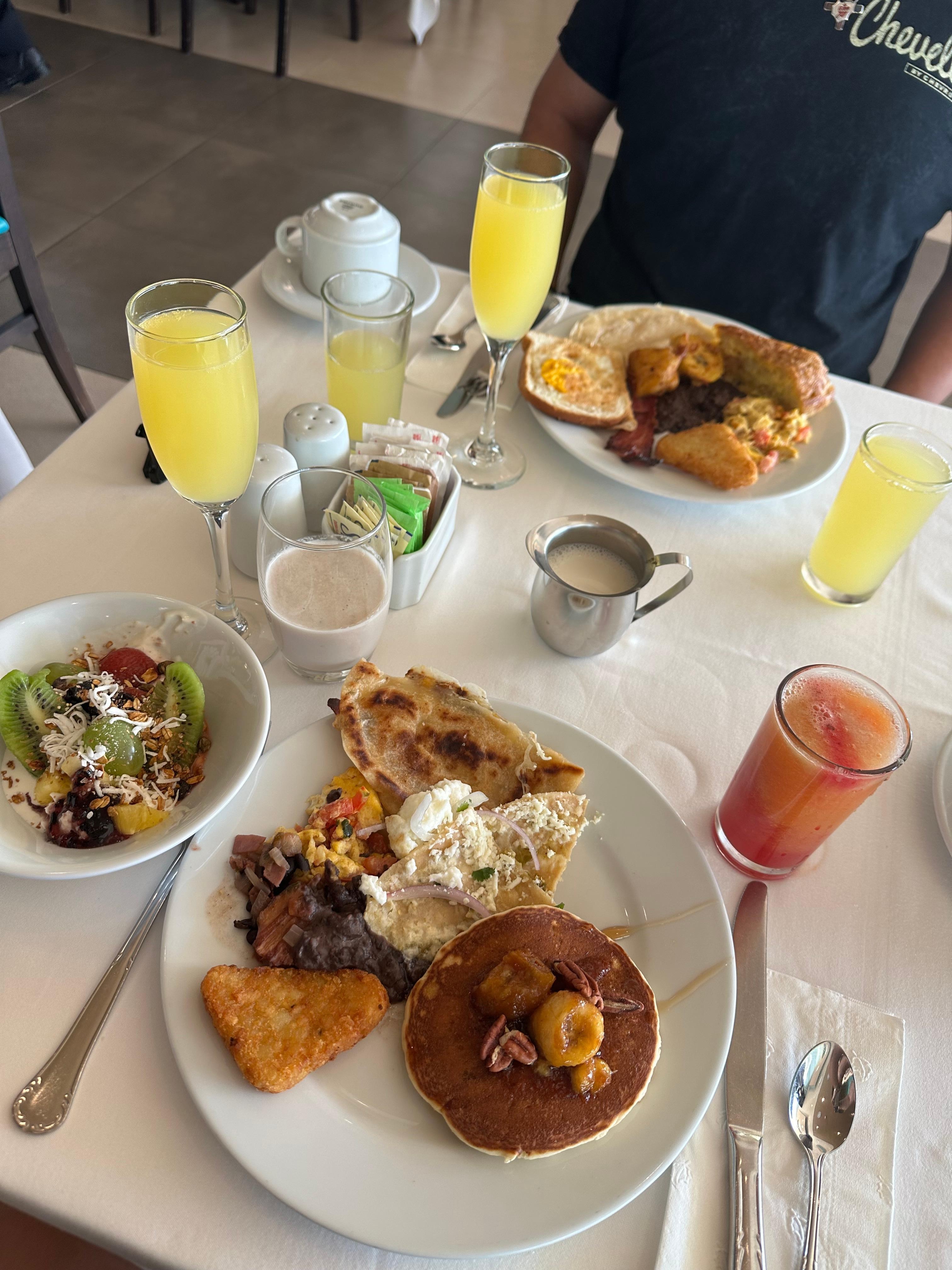 All inclusive breakfast