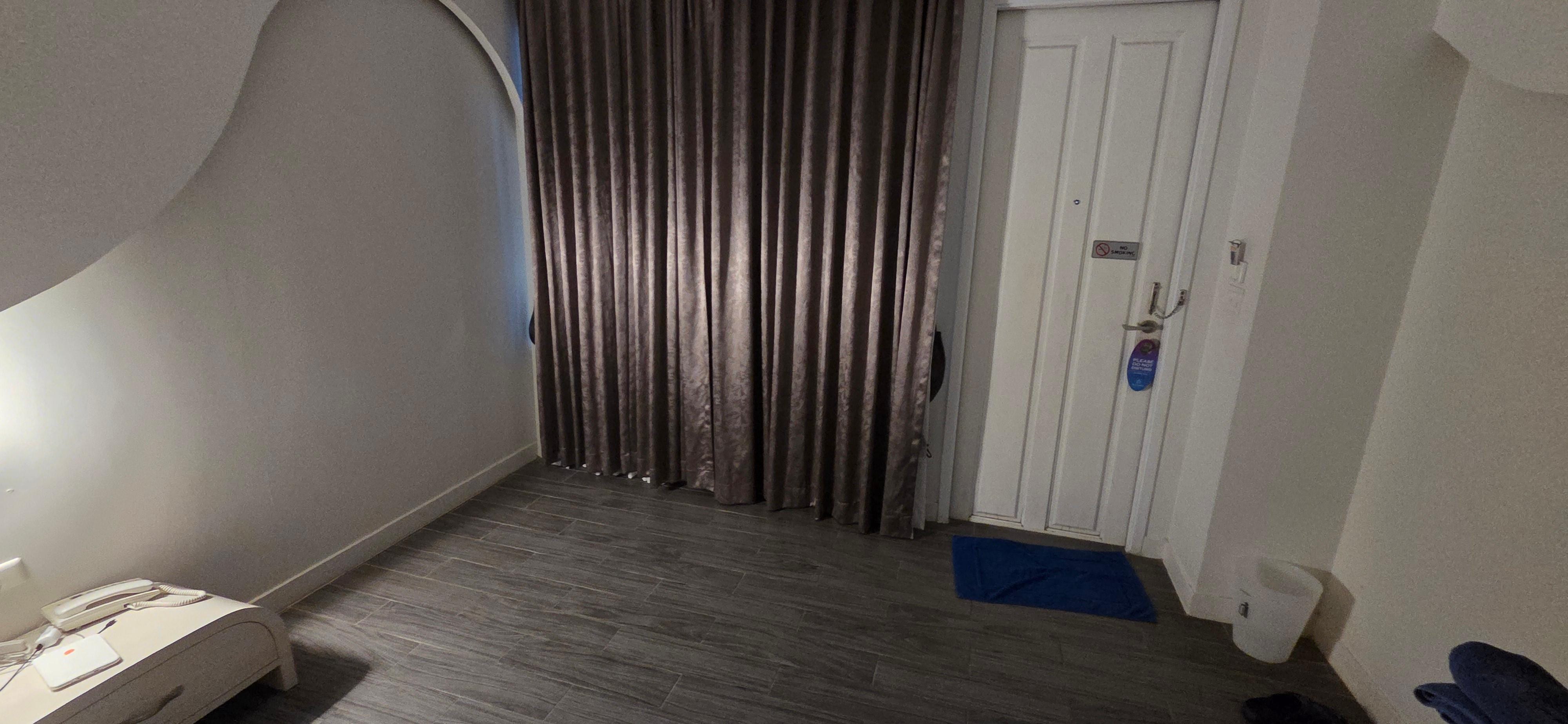 Ingen sittgrupp på rummet