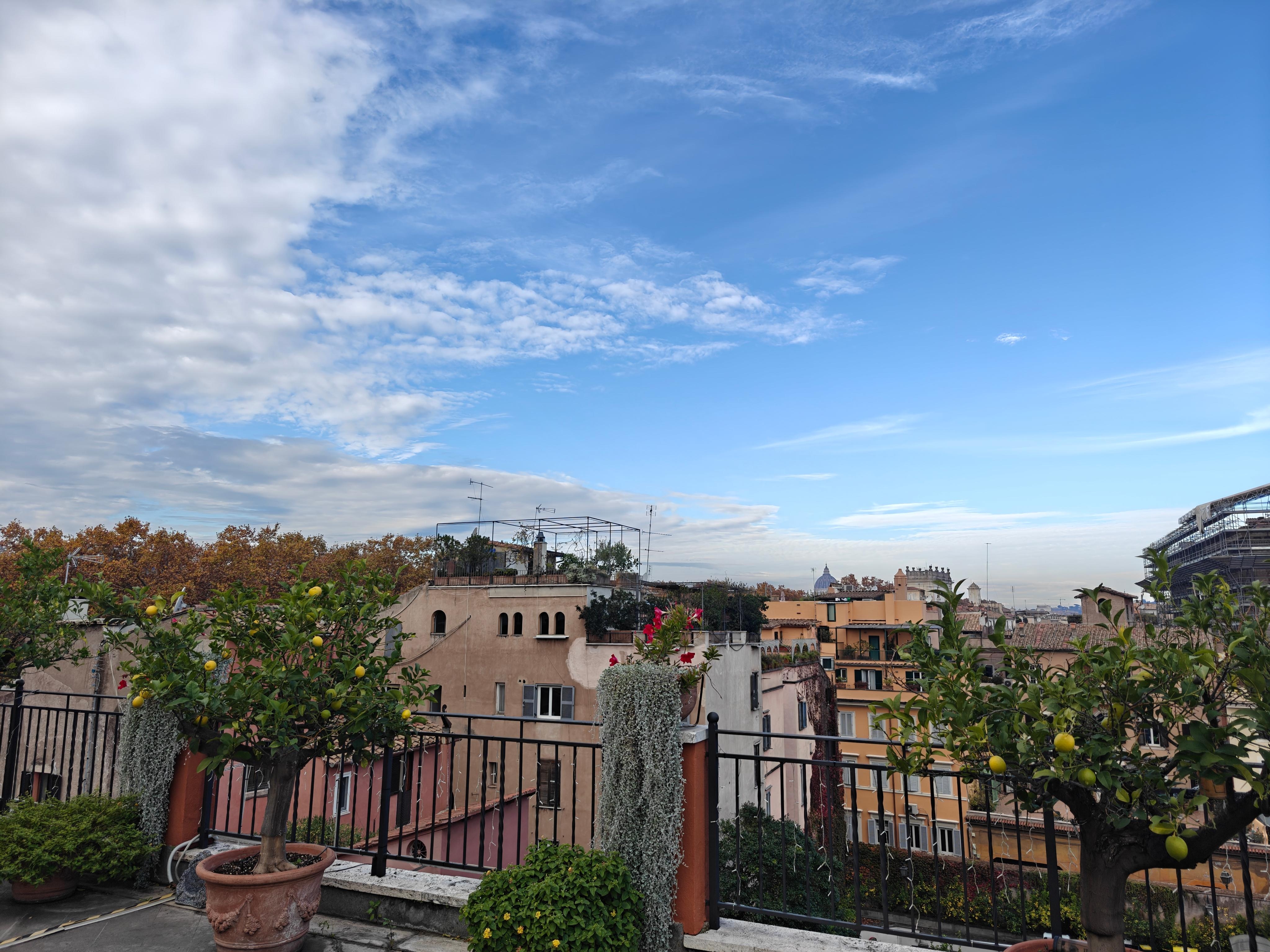 Utsikt från takterrassen 