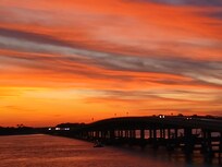 Sunset from our balcony