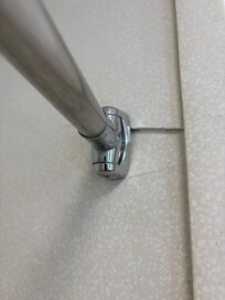 Crack and very wobbly.