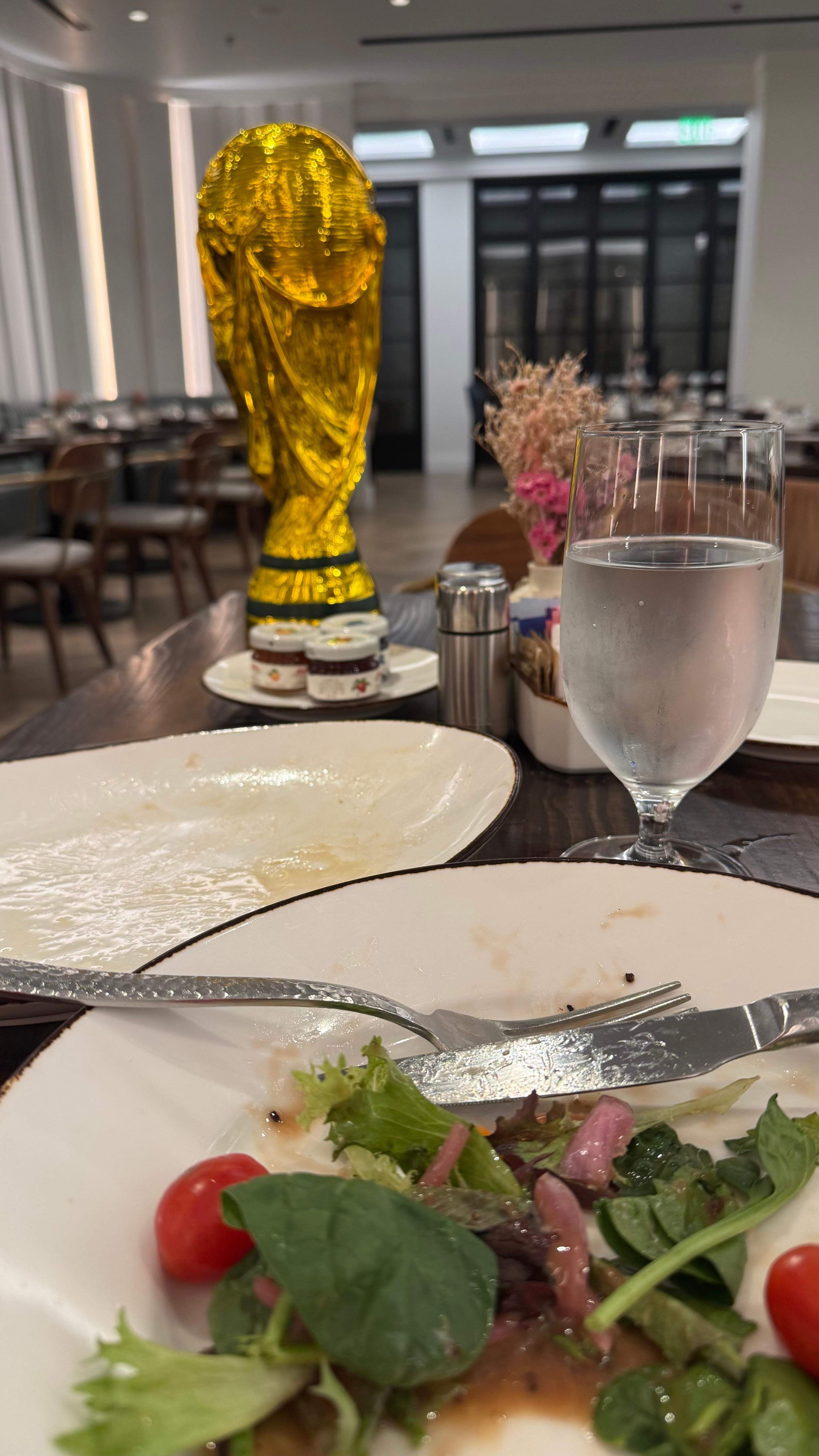 Breakfast at the marriott