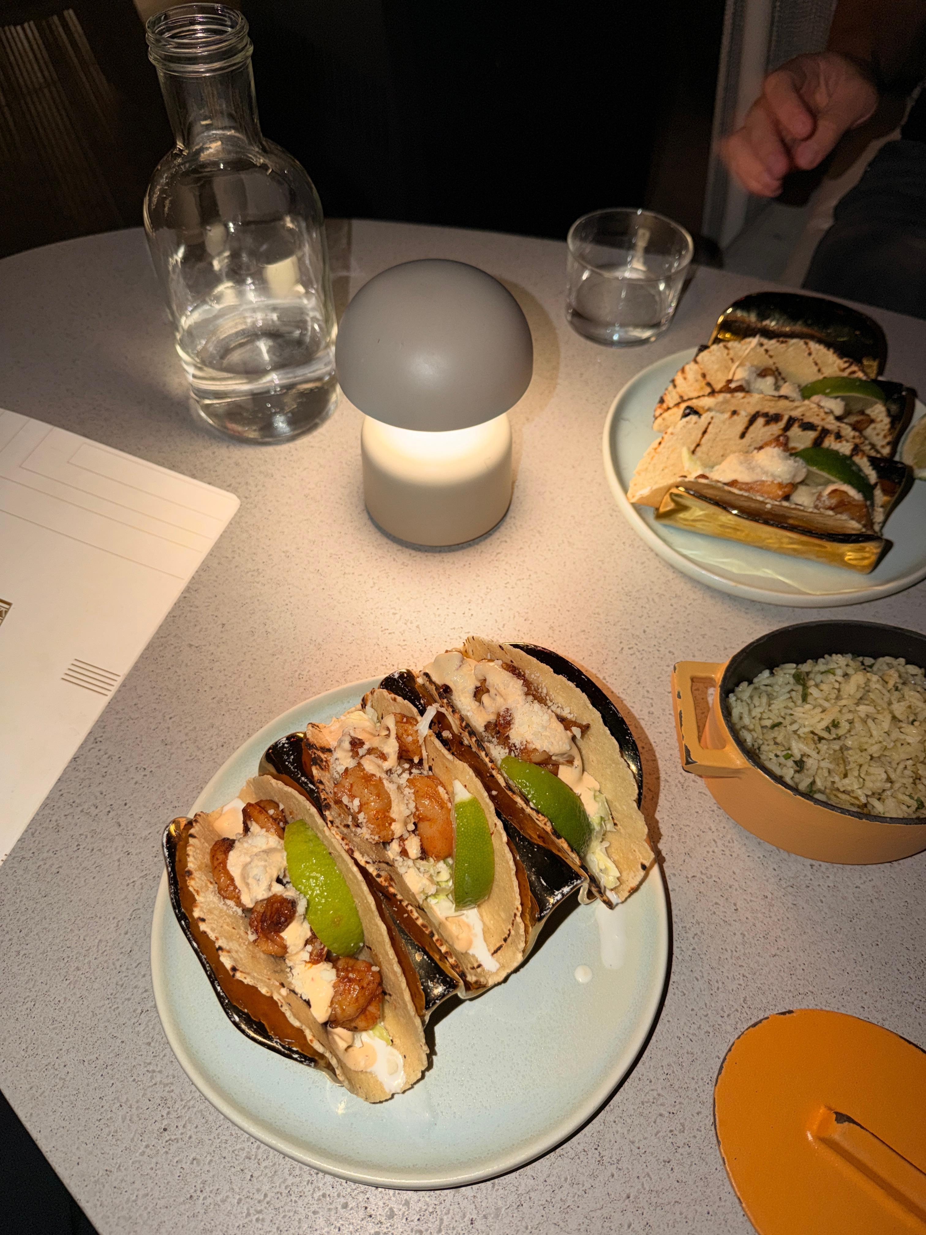 Comida de la terraza 