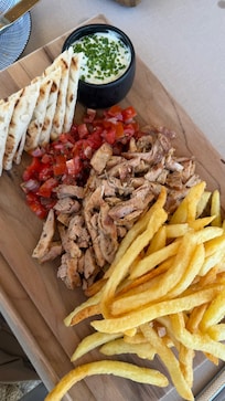 Um dos pratos do restaurante