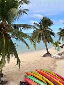 From first floor balcony