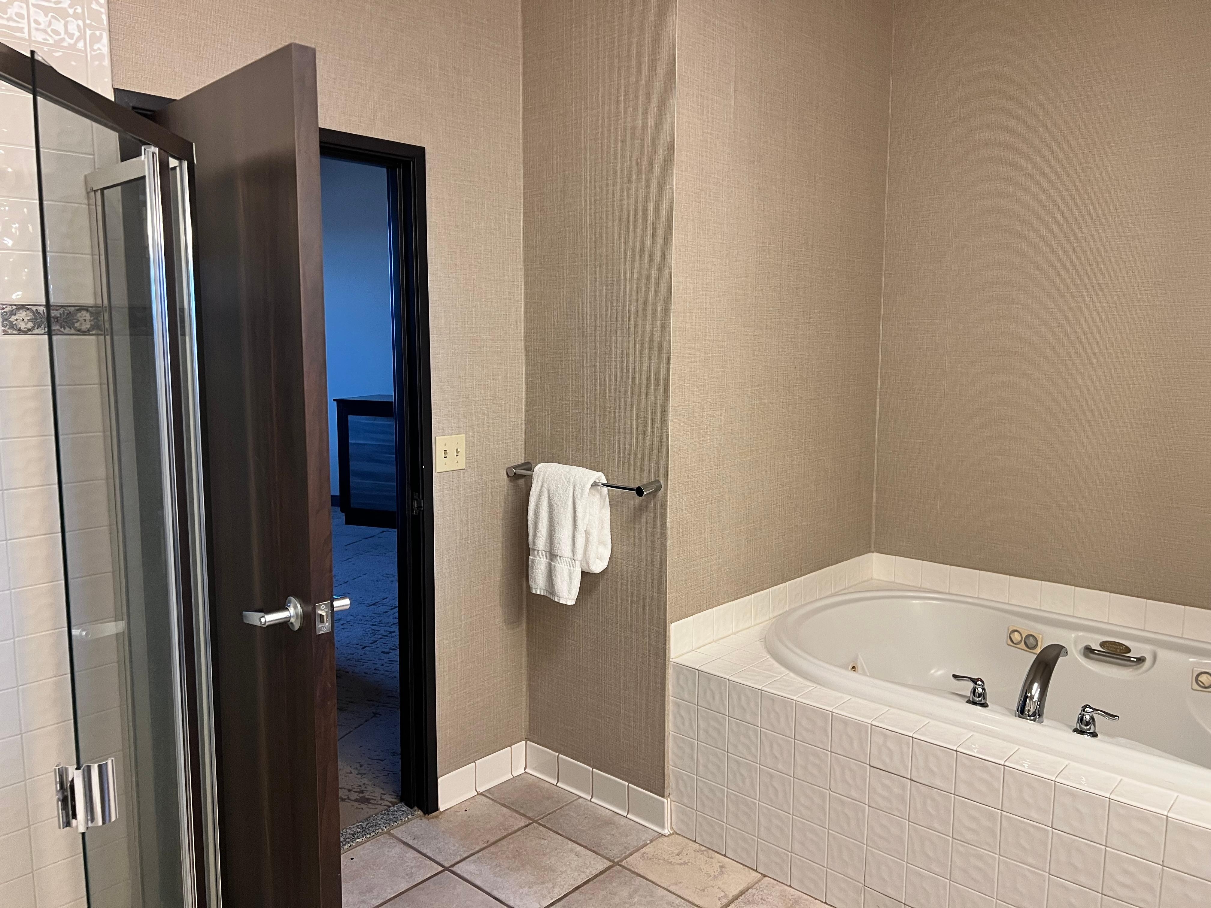 Great size bathroom!