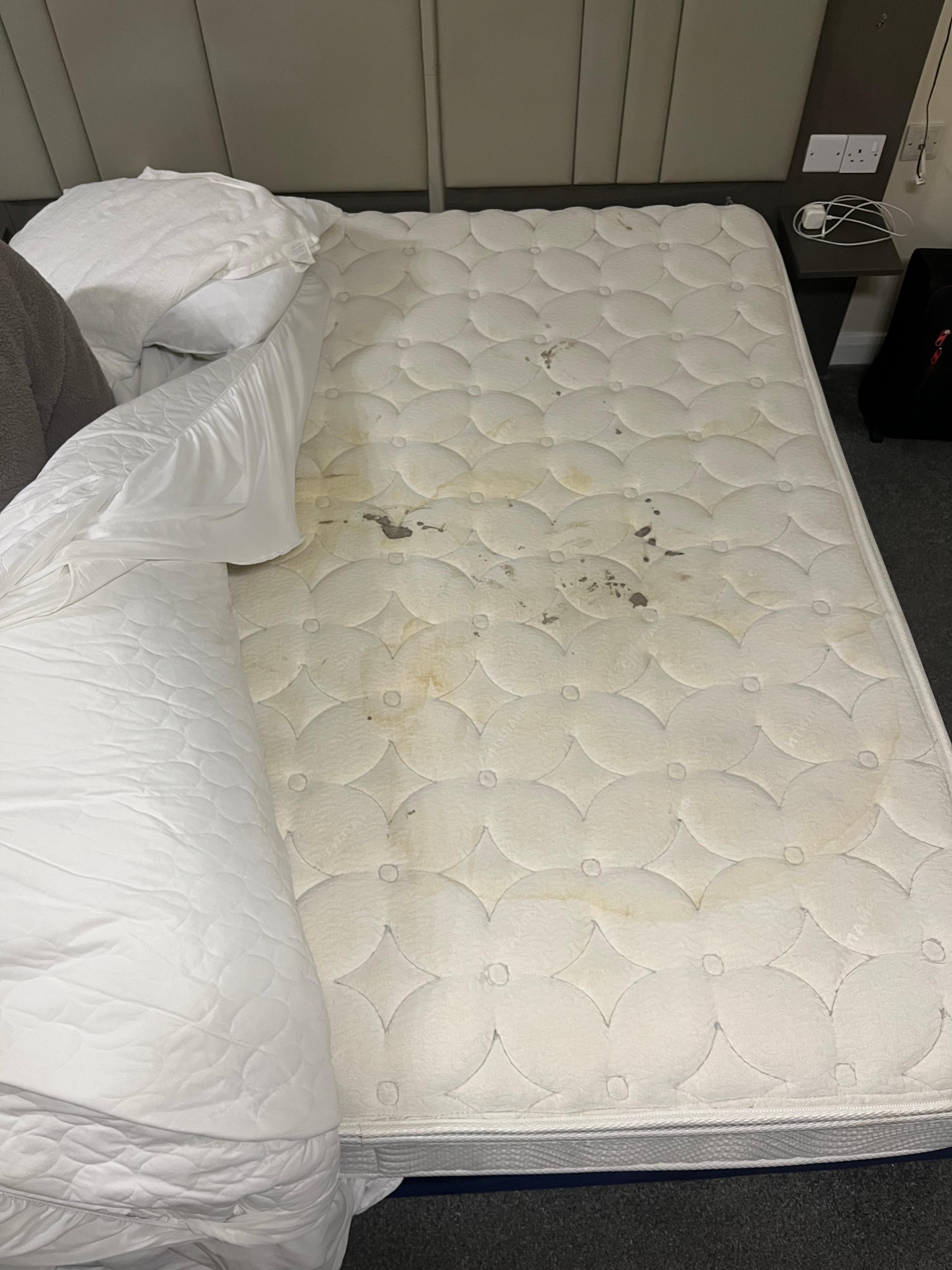 Urine and Blood Stained Mattress 🤢
