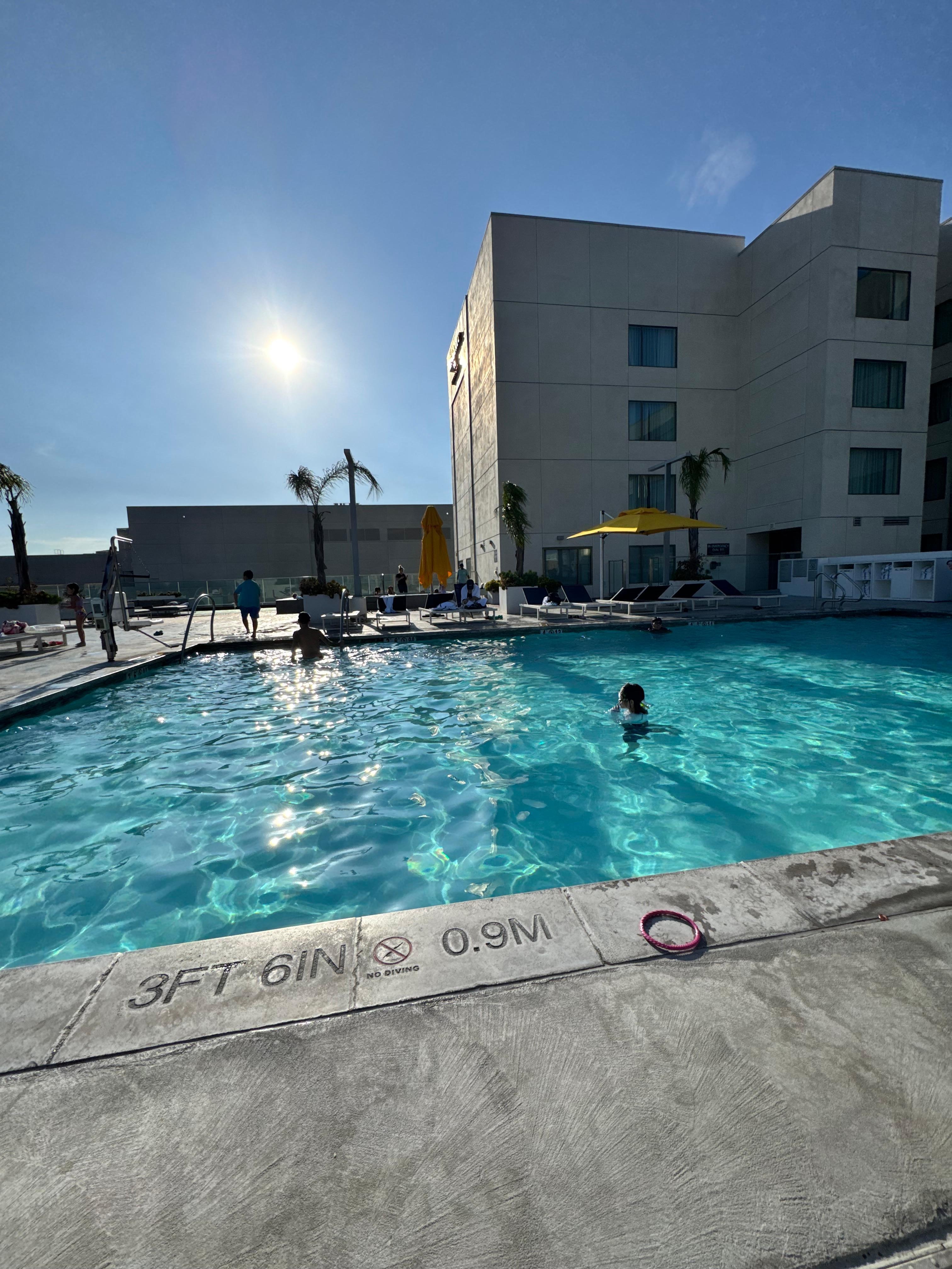 Pool in the day