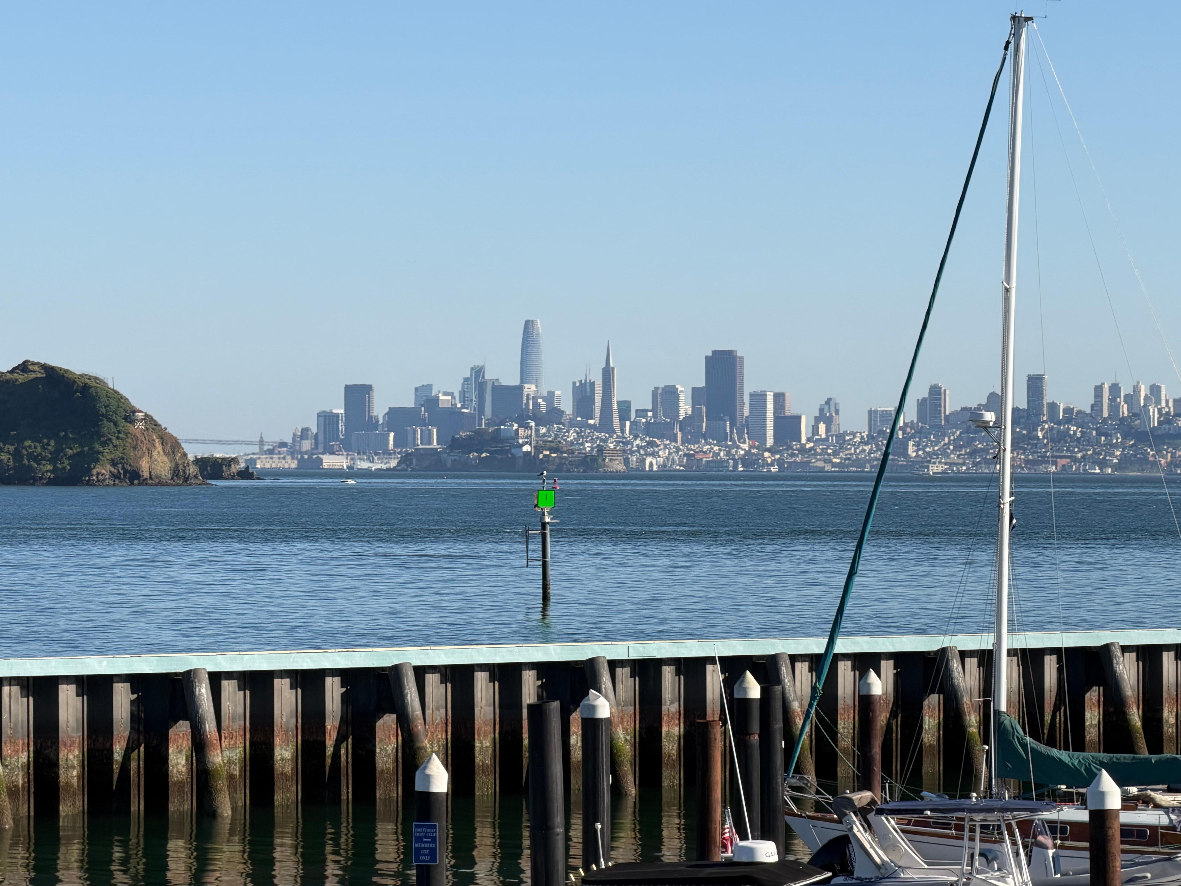 View of bay during the day