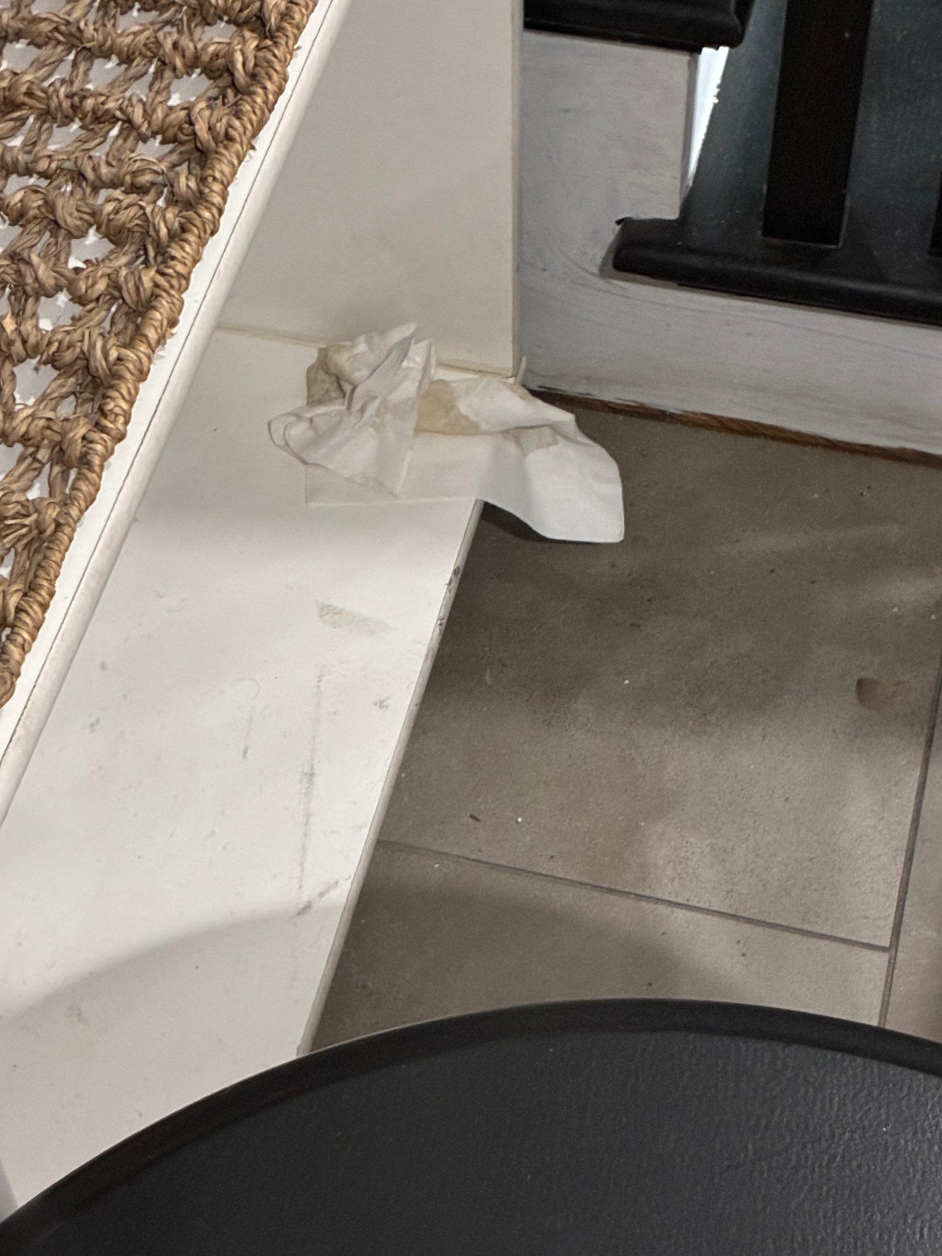 Lobby, random garbage