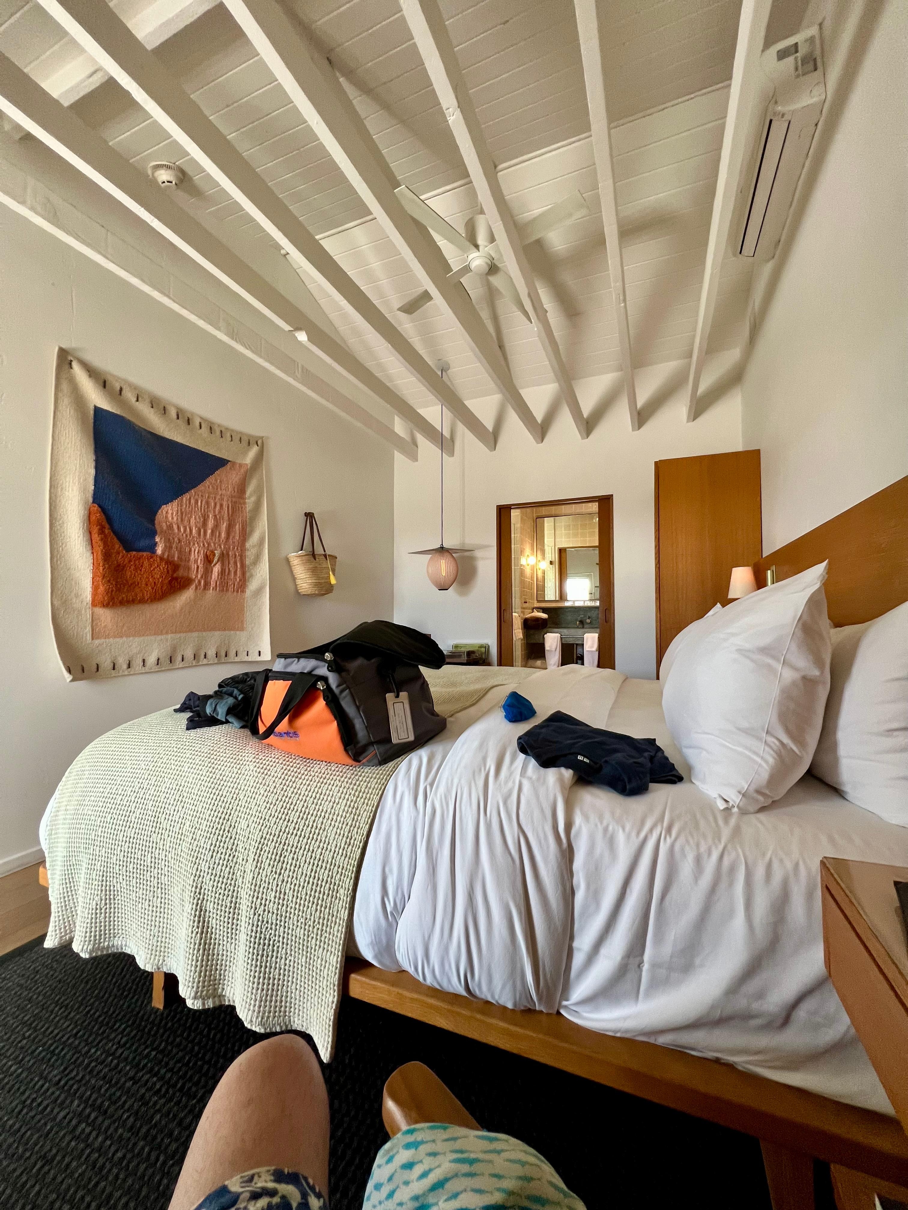 Very small deluxe room