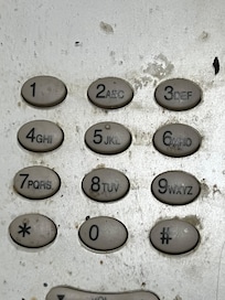 This is the telephone on the night stand