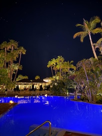 Pool - night time