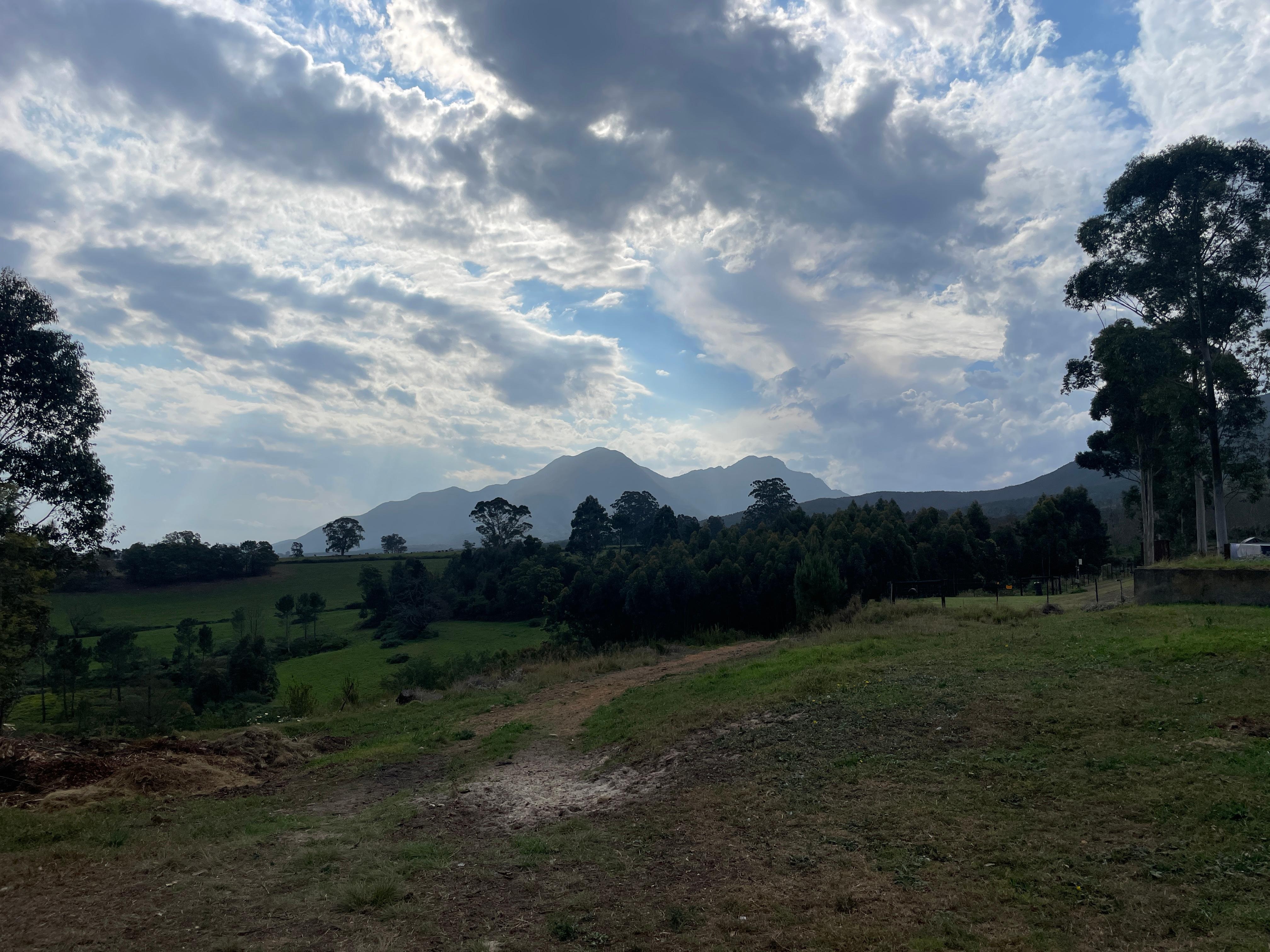 A view on one of the lodge’s hiking trails. 