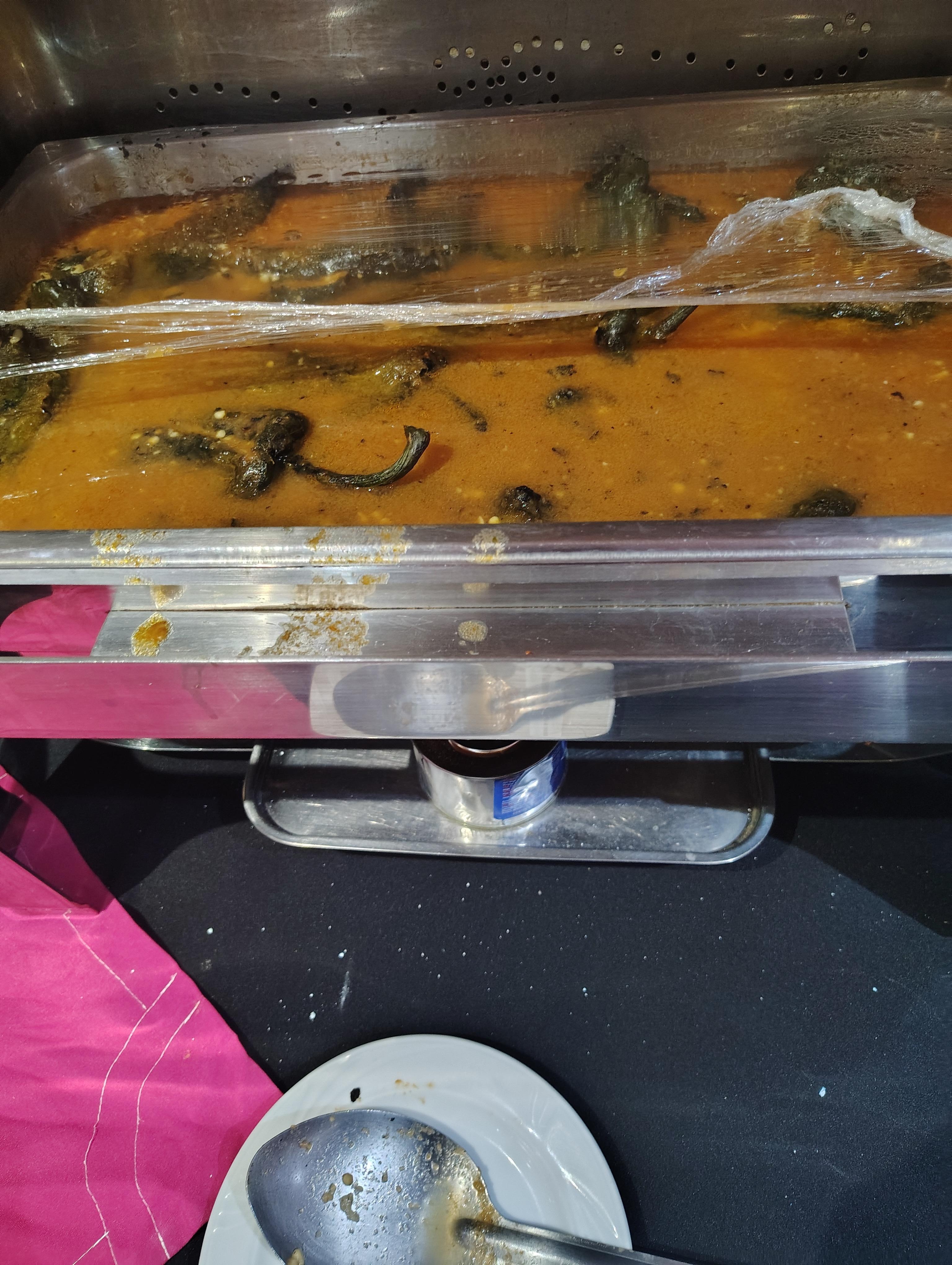 Breakfast day before was meatballs in that same sauce next day poblanos. Ugh