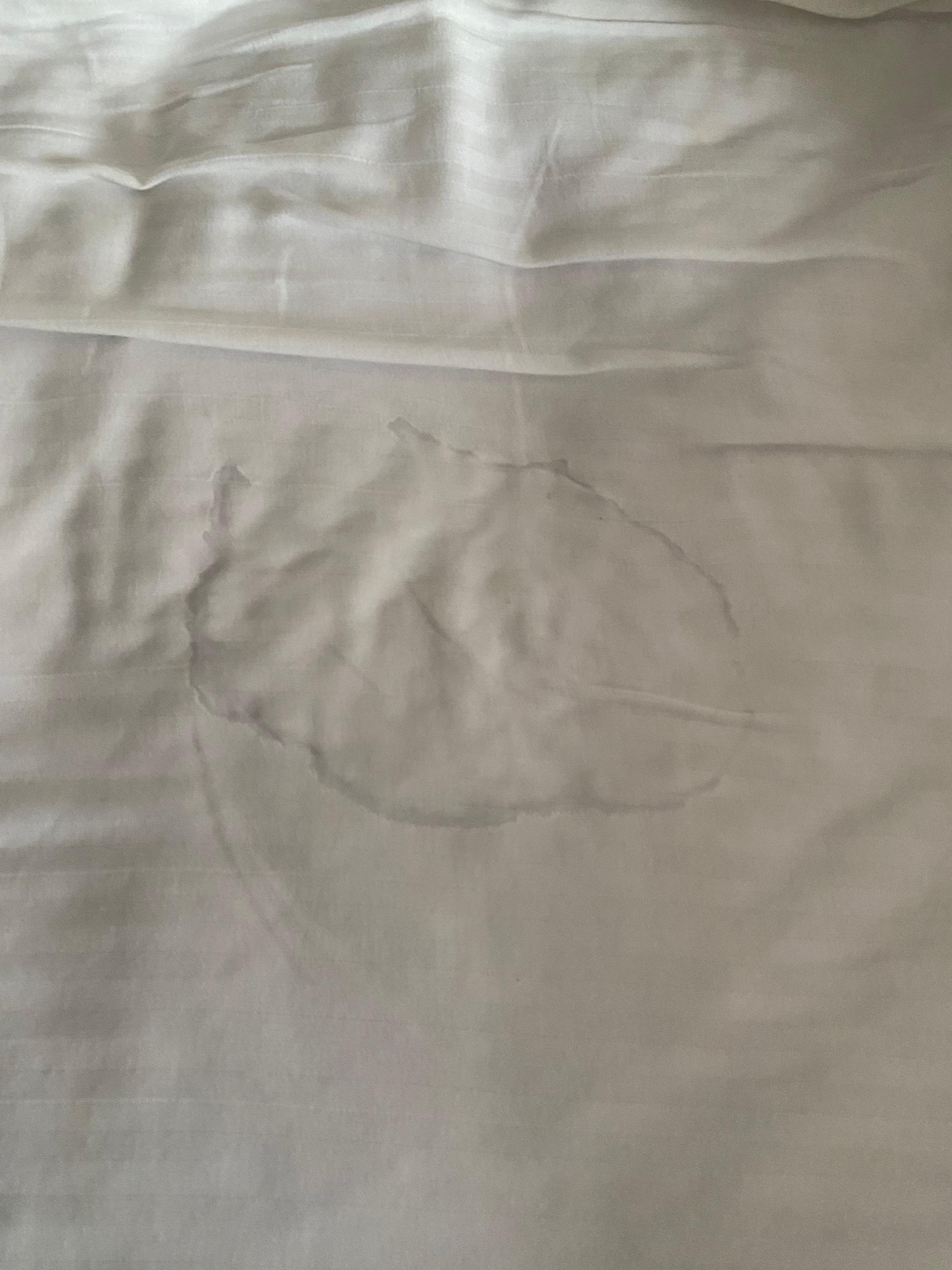 Stained sheets