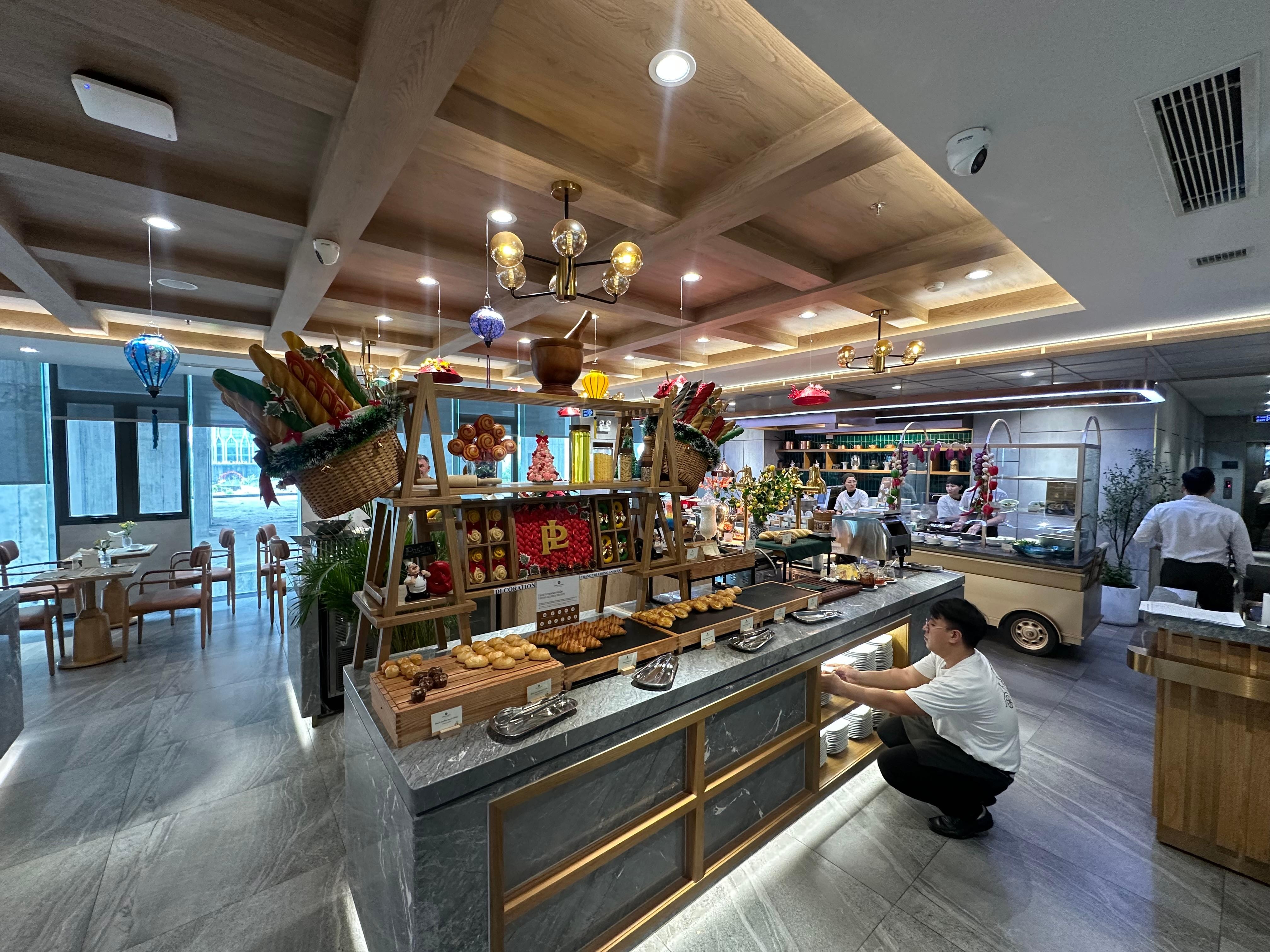 Excellent breakfast buffet 