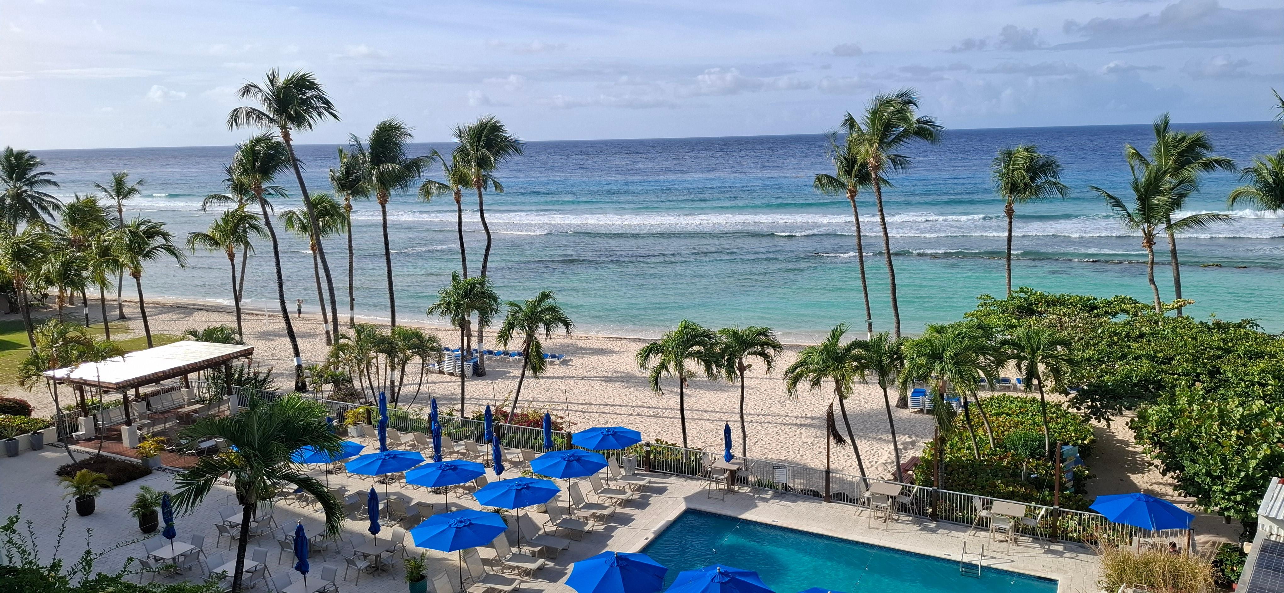 Uitzicht vanuit de kamer