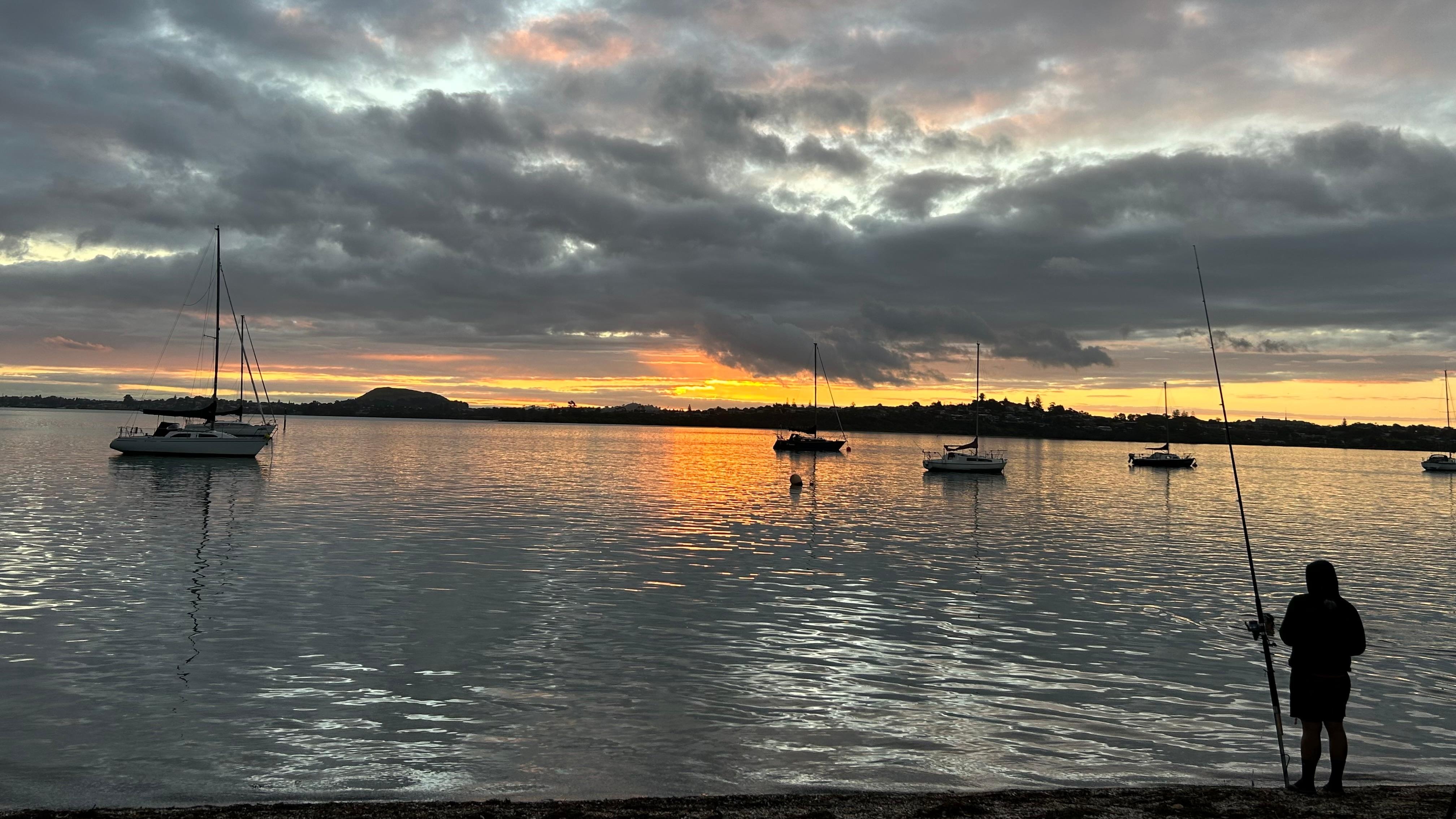 La vue depuis la chambre du rez de chaussée 
