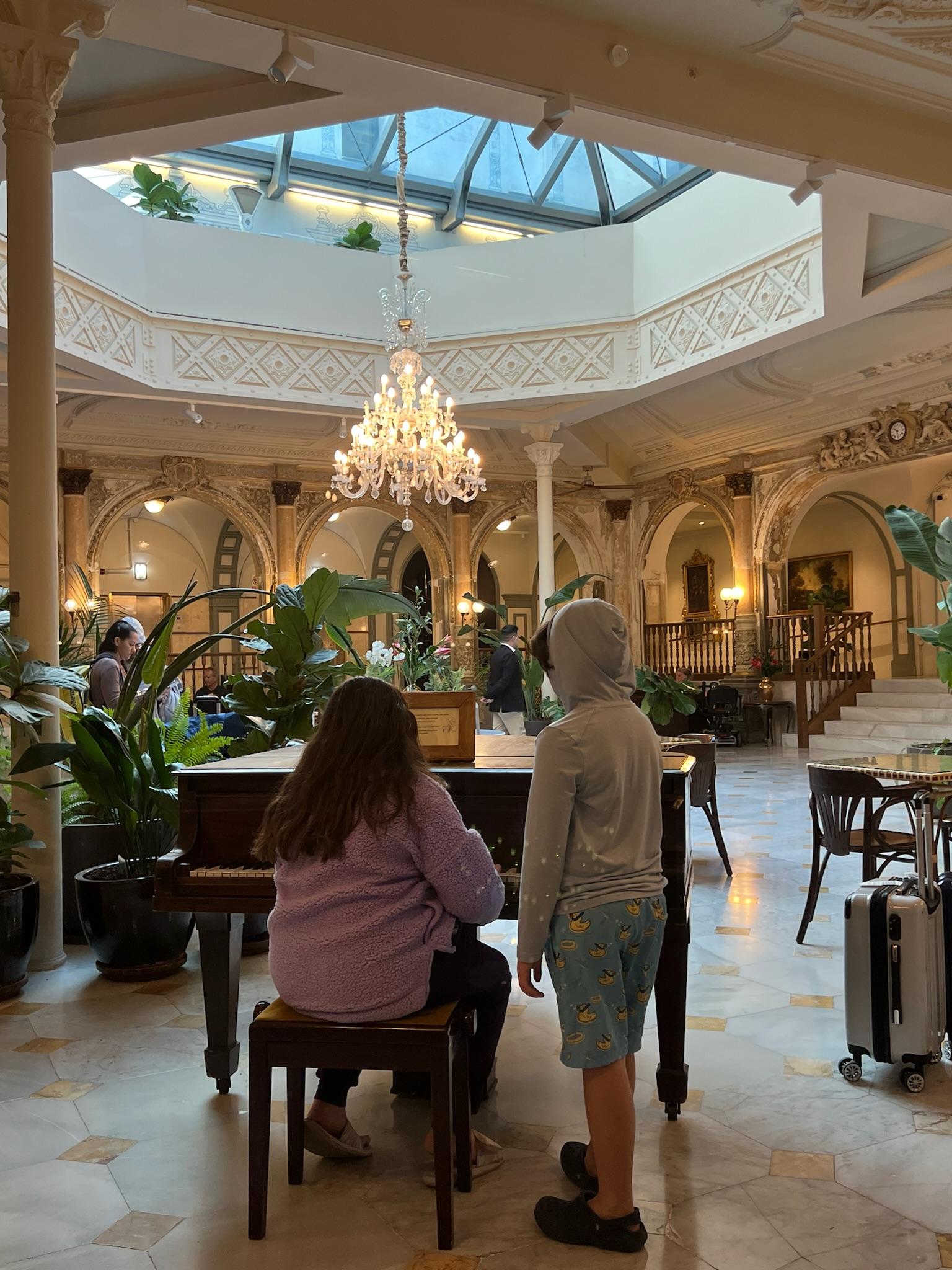 Hotel lobby 