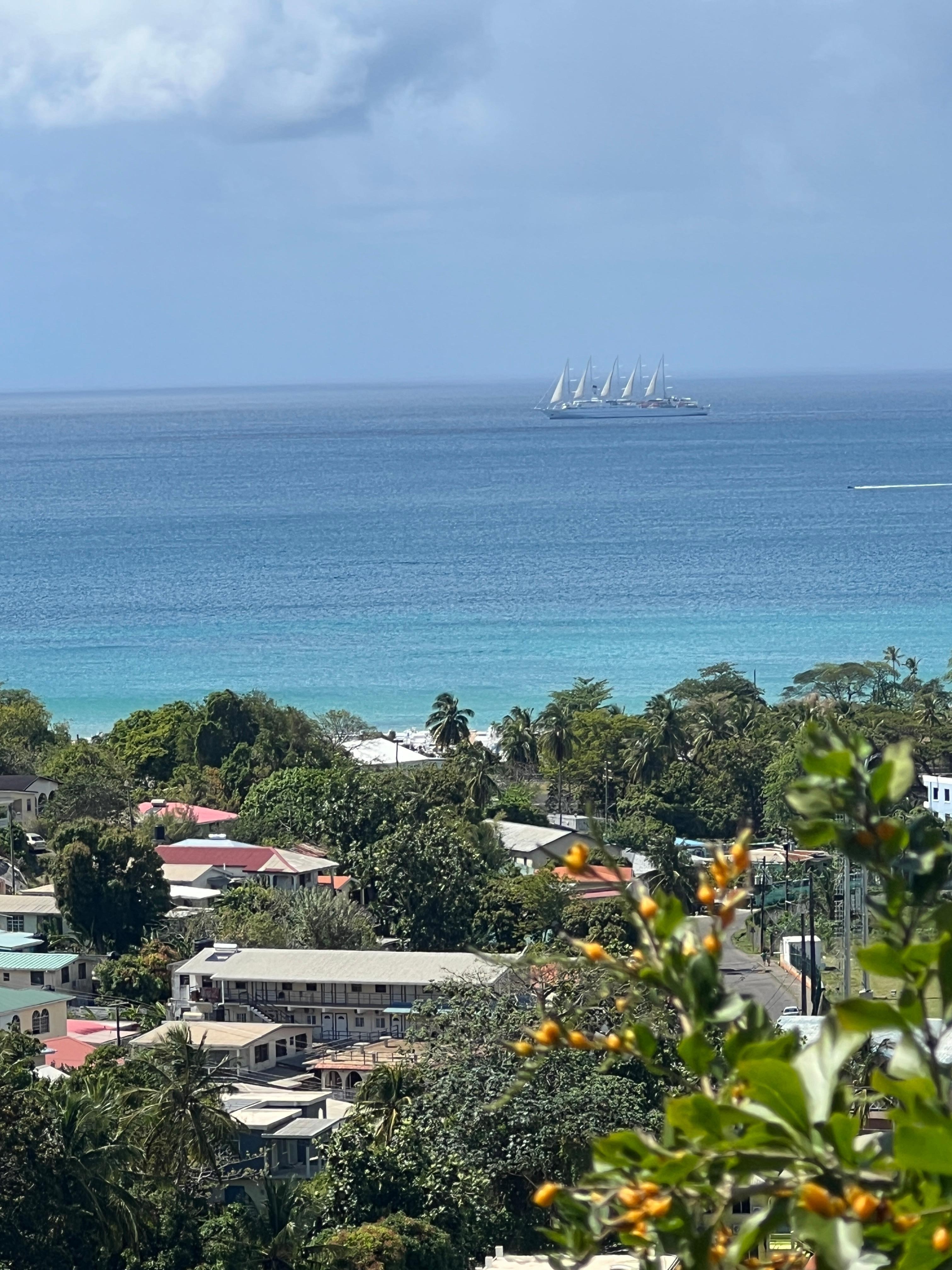 View from 2nd floor balcony
