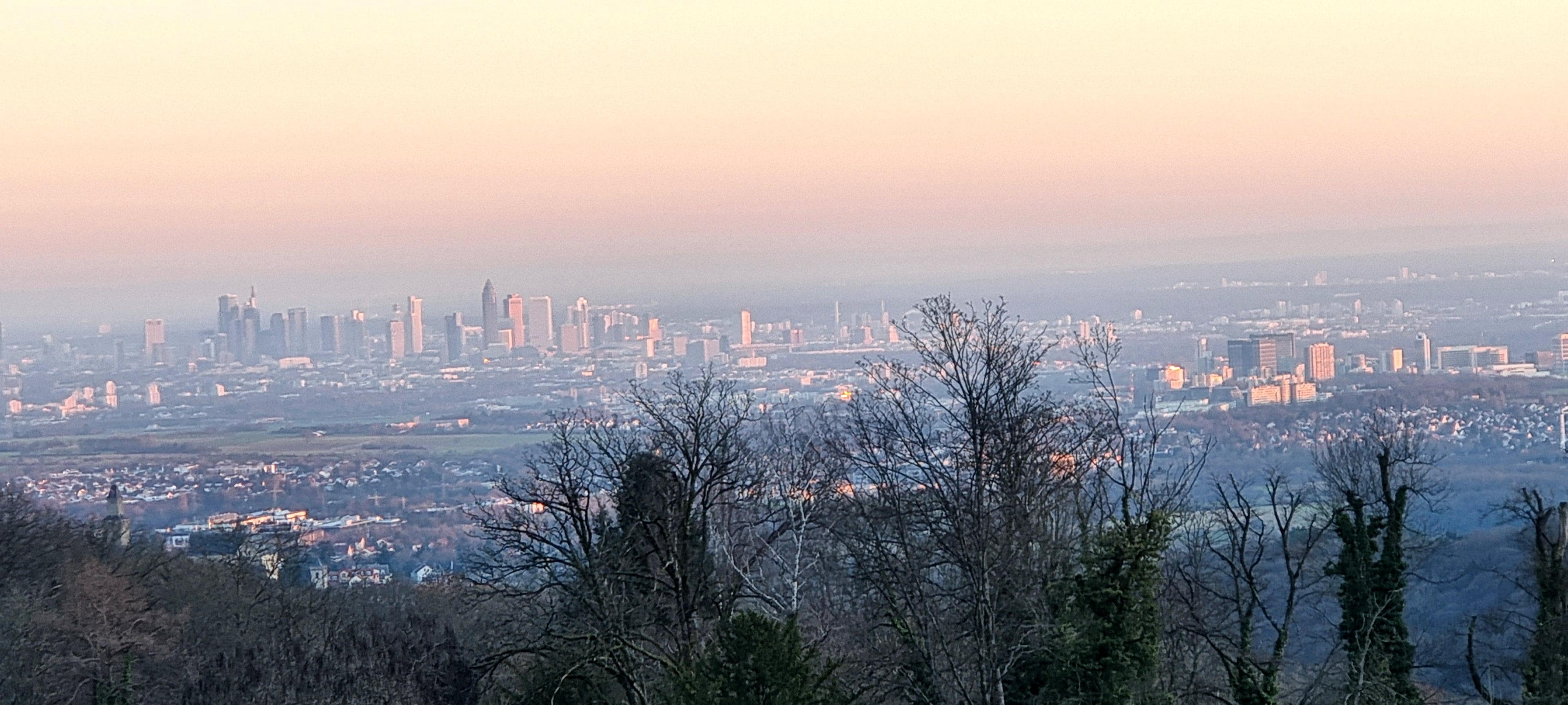 Die Aussicht vom Hotel Restaurant 