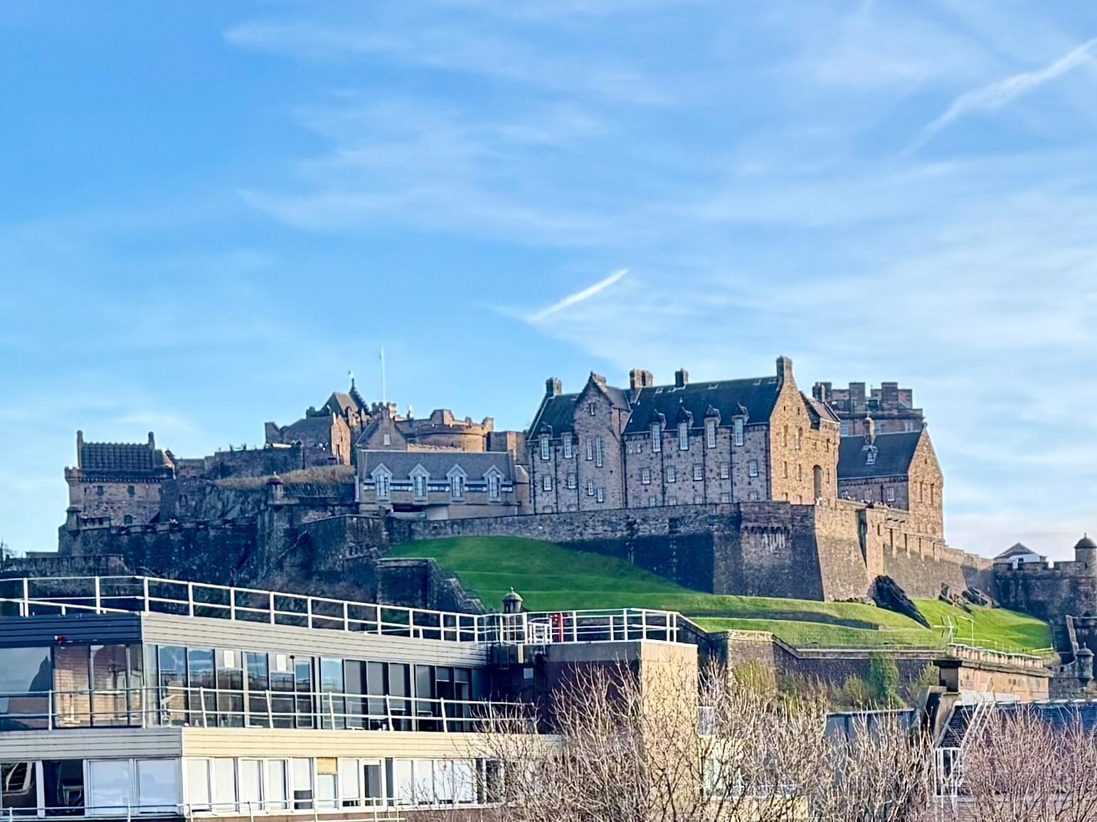 Edinburgh Castle - the view from by 5th Floor Room 