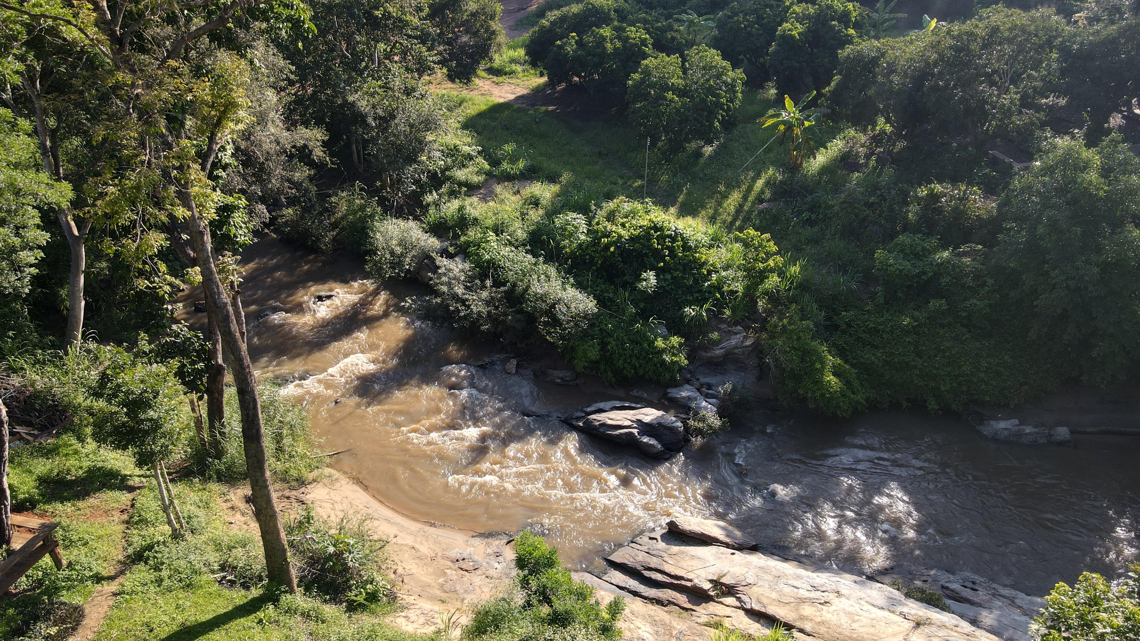 The river