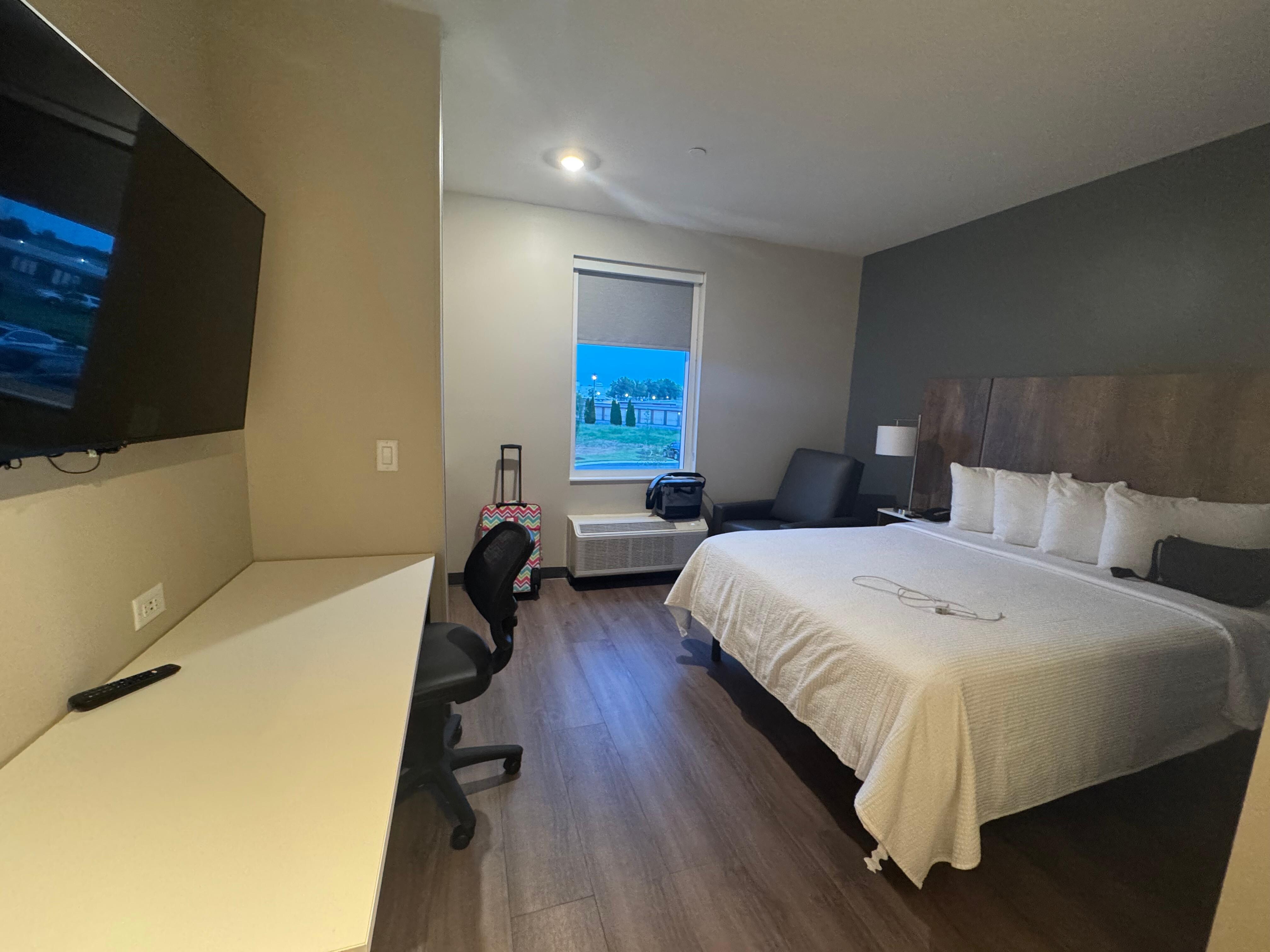 We had the Queen room