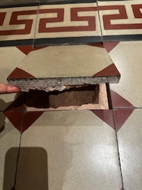 Piso solto no quarto