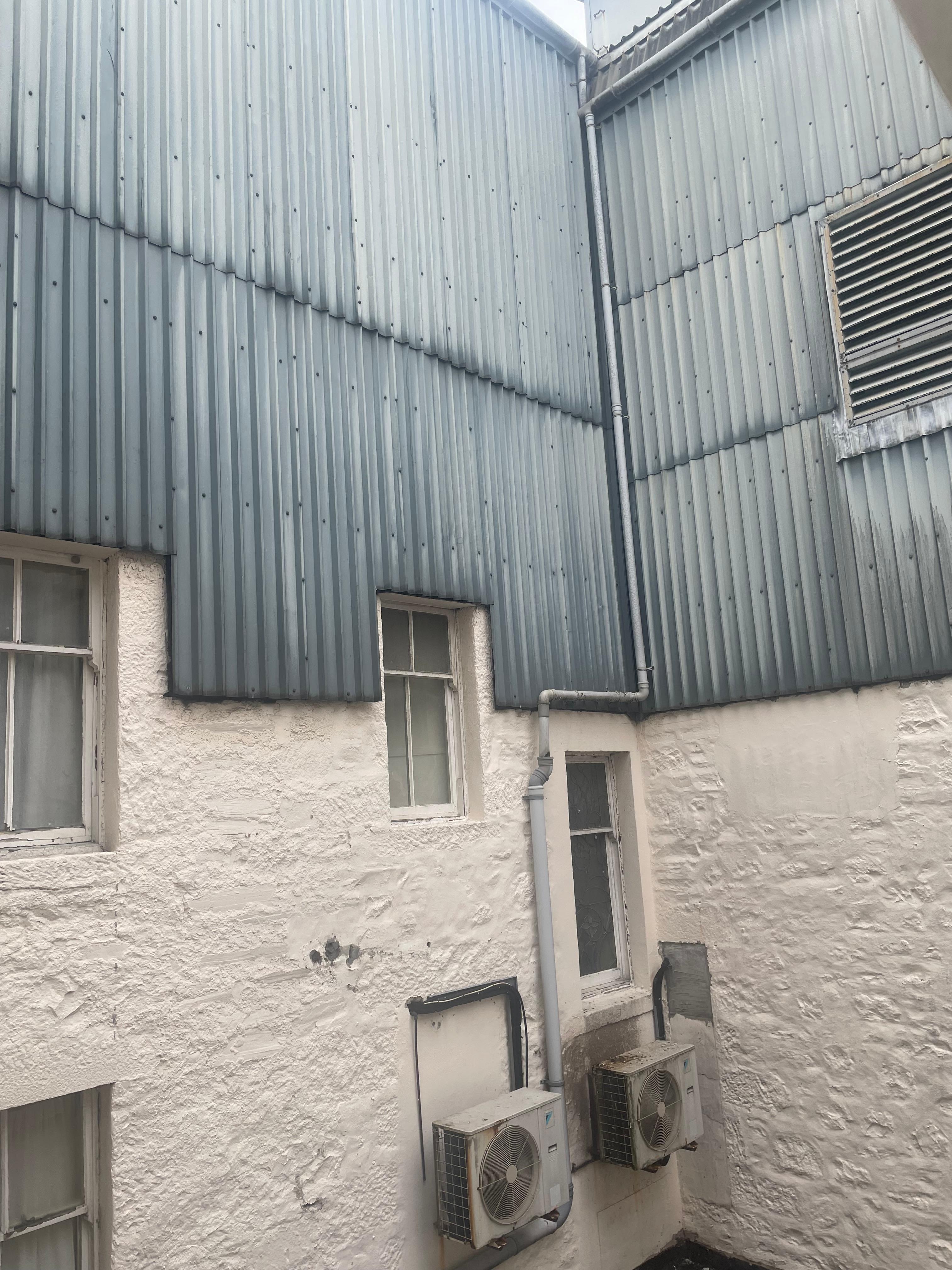 Outlook from our window.