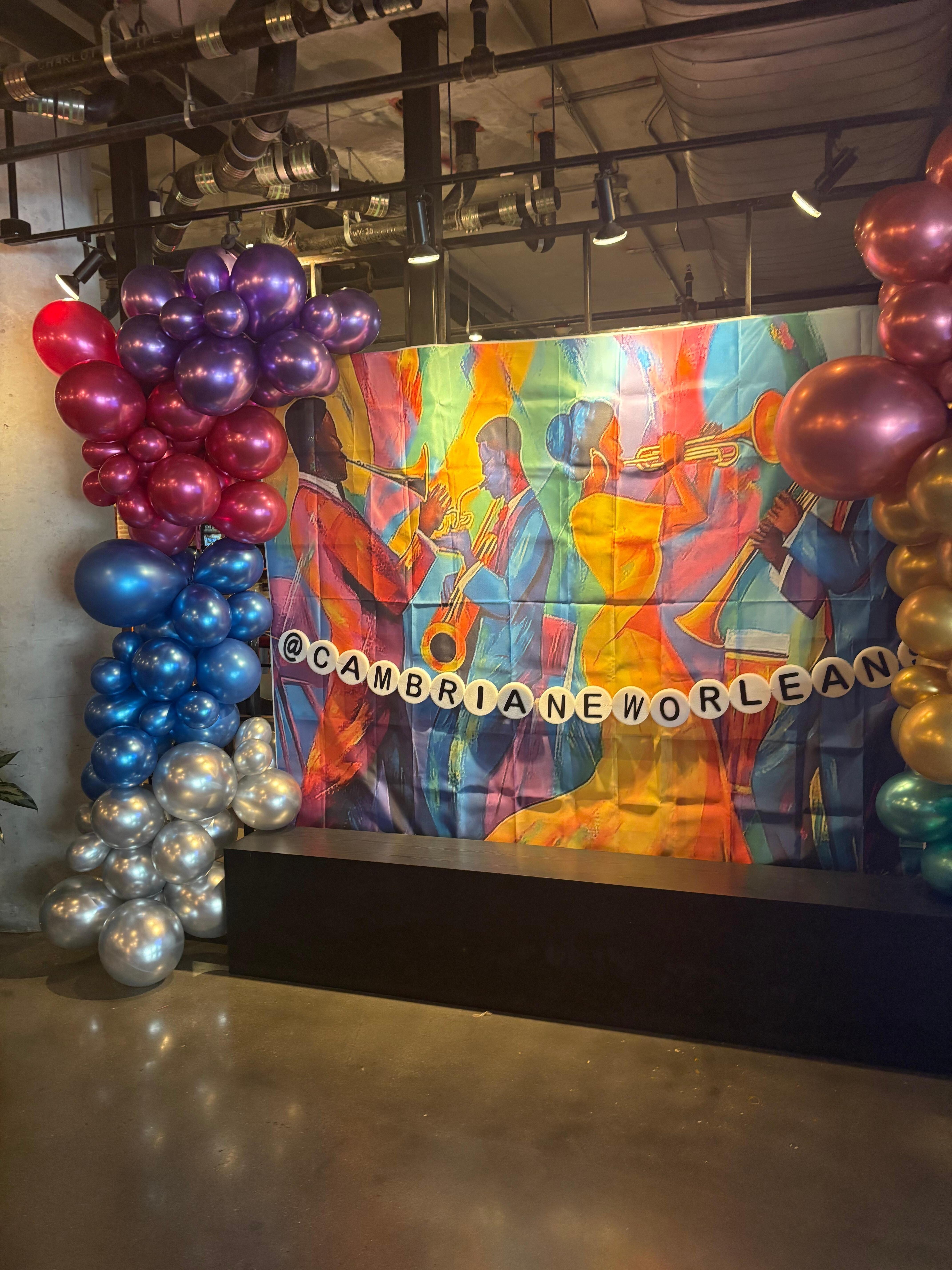 Hotel lobby entrance wall