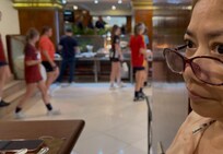 Breakfast with some female athletes 😘