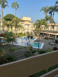 Vista desde el balcón