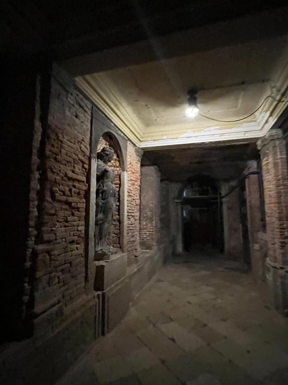 walking hotel entrance