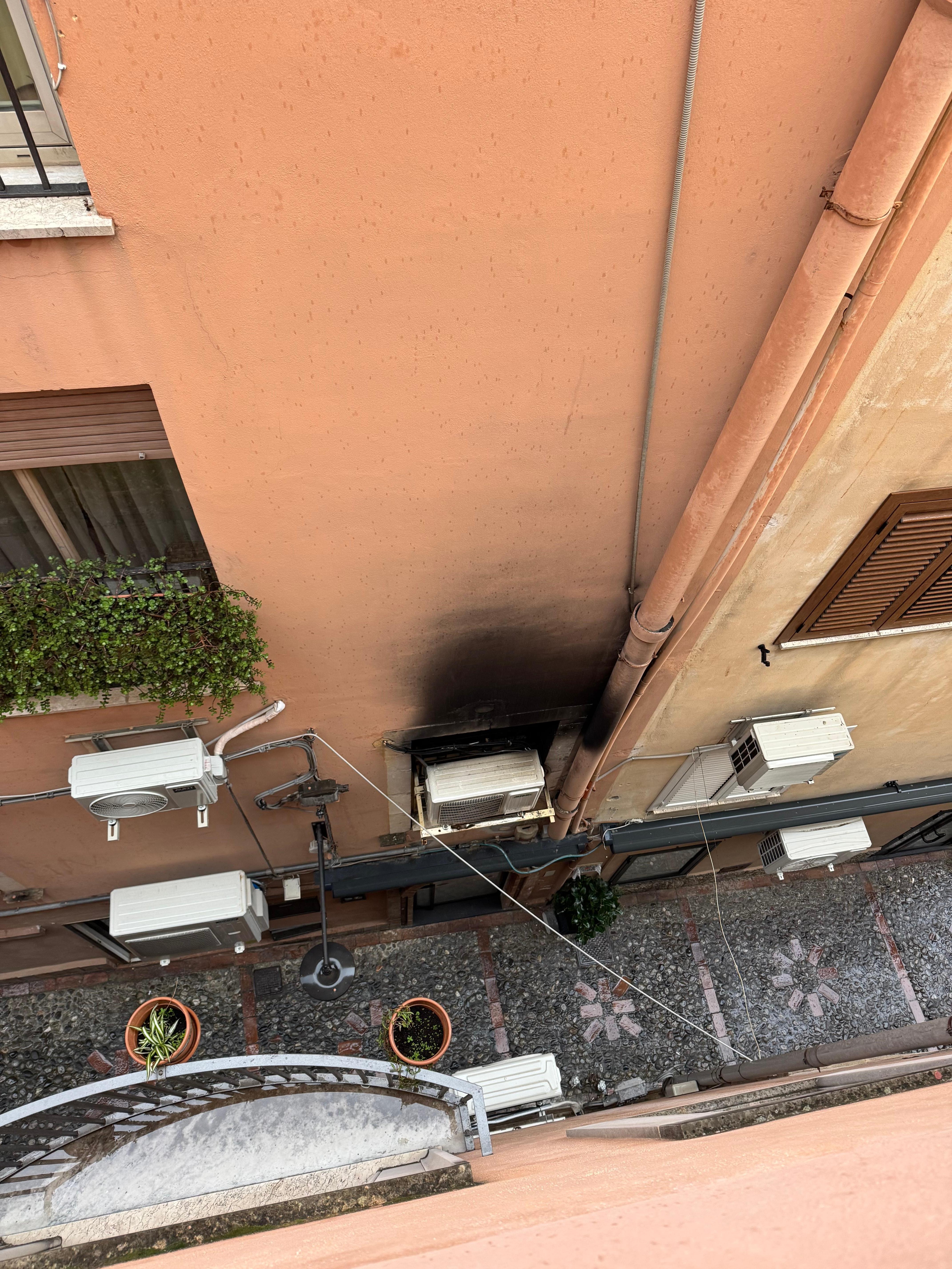 View from the balcony 