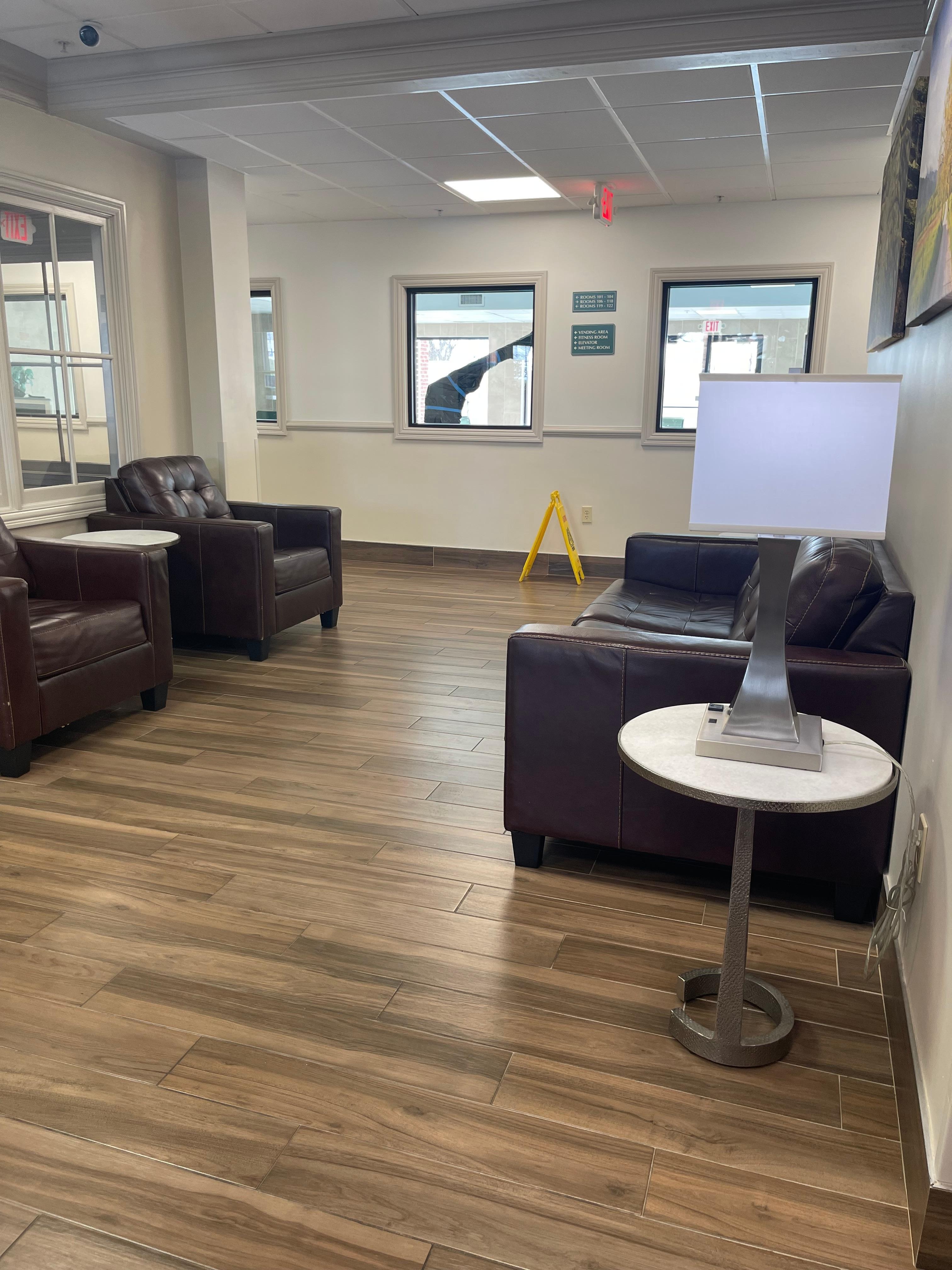 Even the lobby was  really nice. 