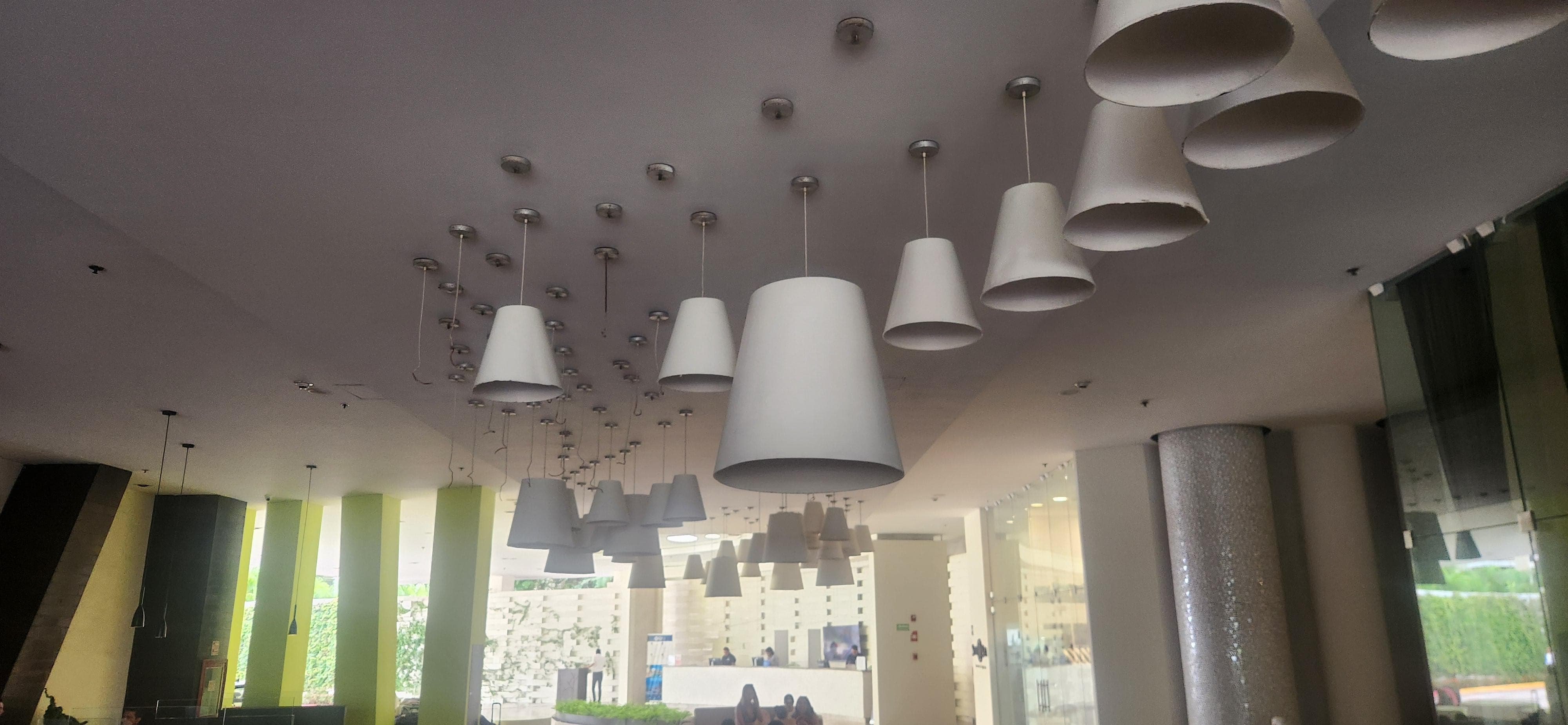 Missing light fixtures