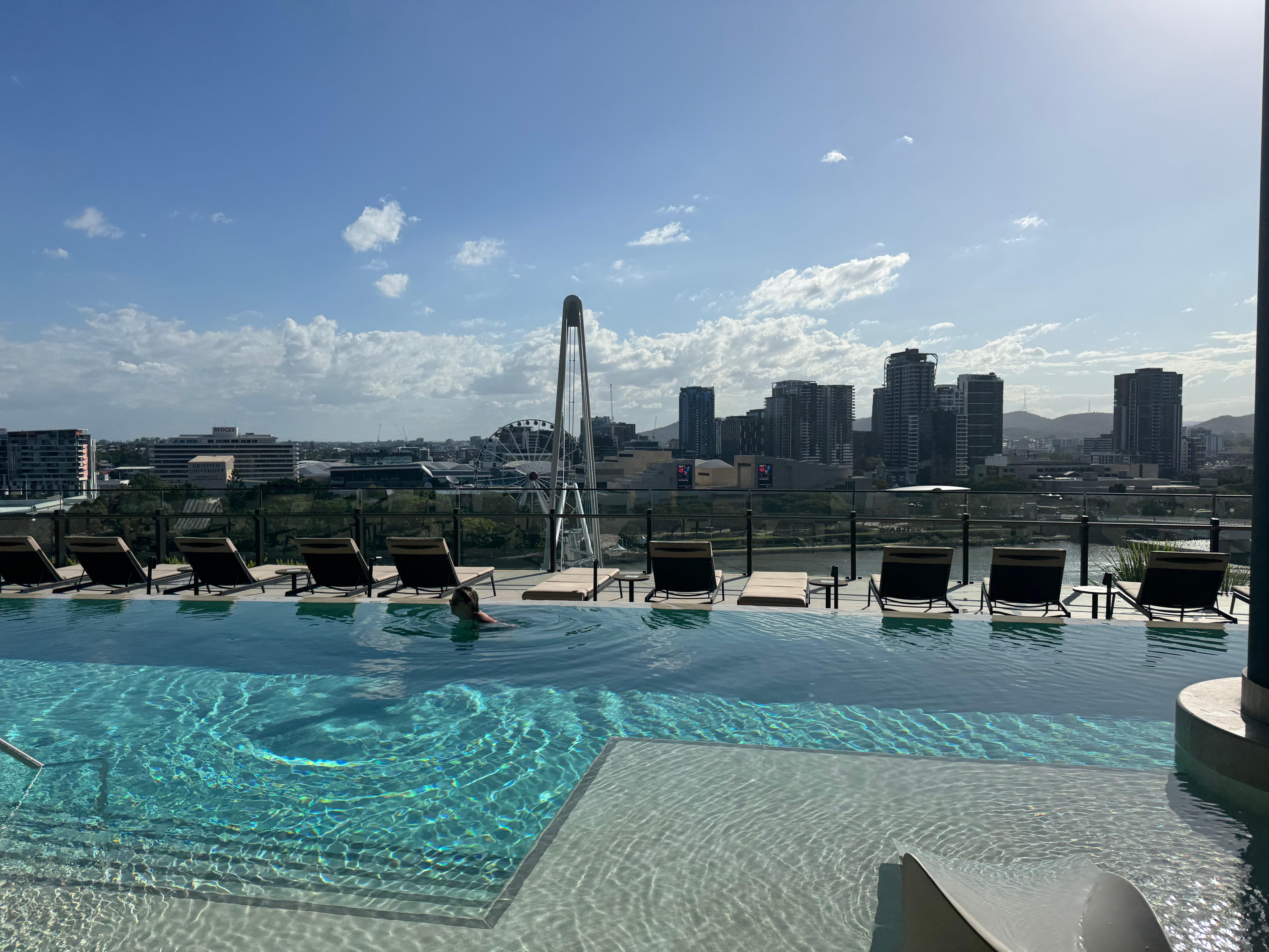 View from Level 7 leisure deck