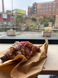 Rye lane bakery for breakfast 5 mins walk from hotel !