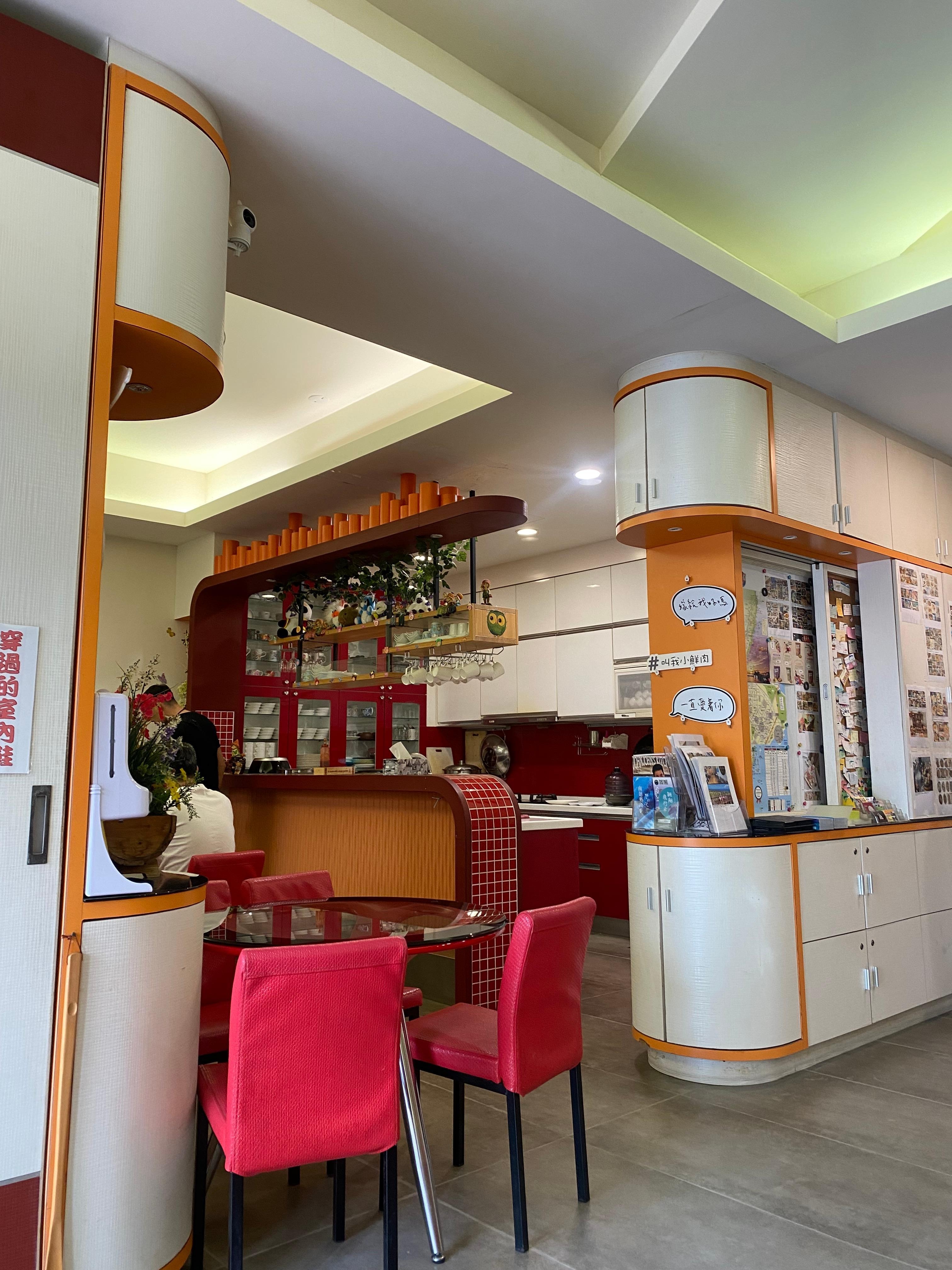 一樓可借用小廚房及早餐區