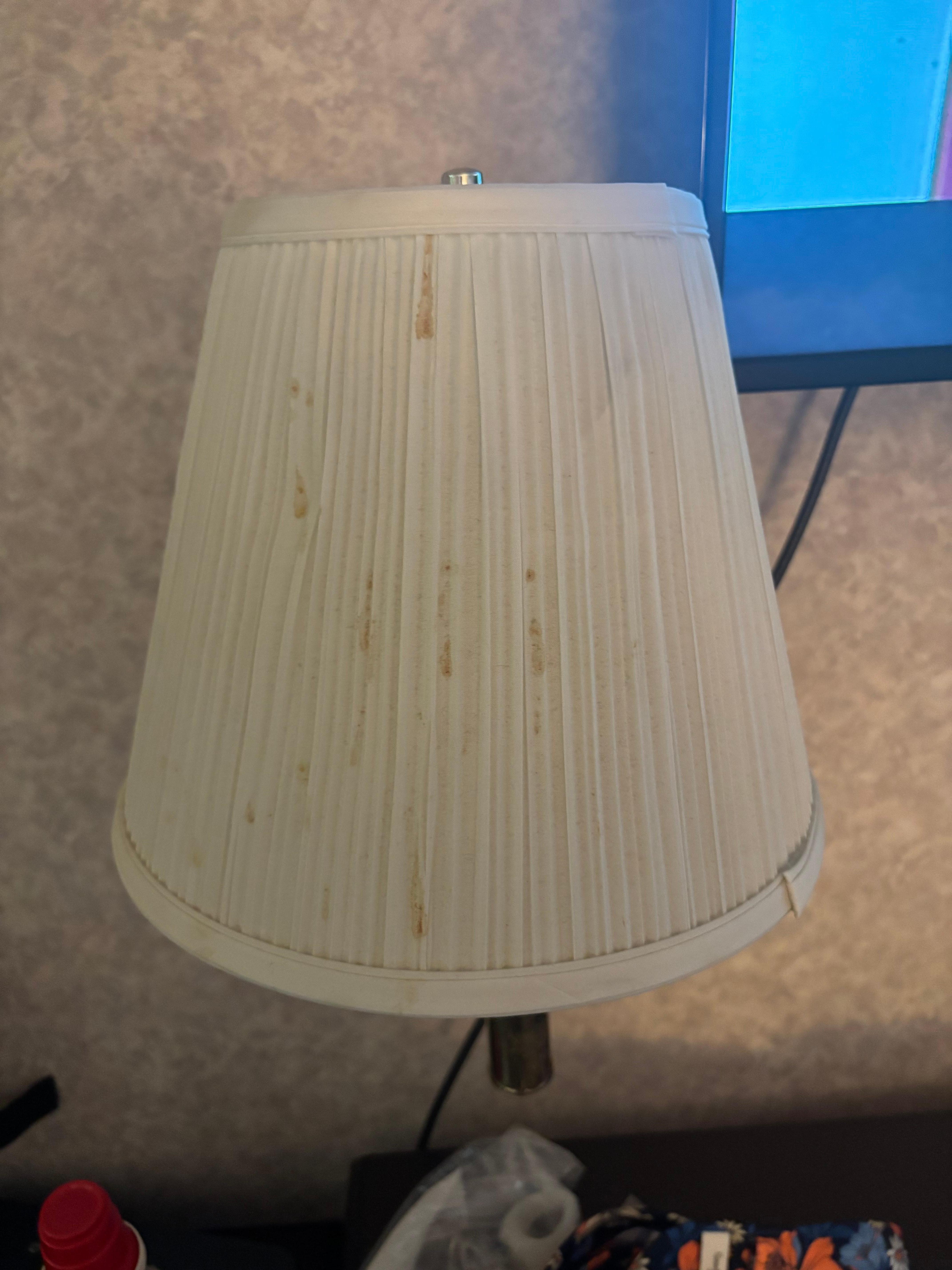 Dirty stained furniture 