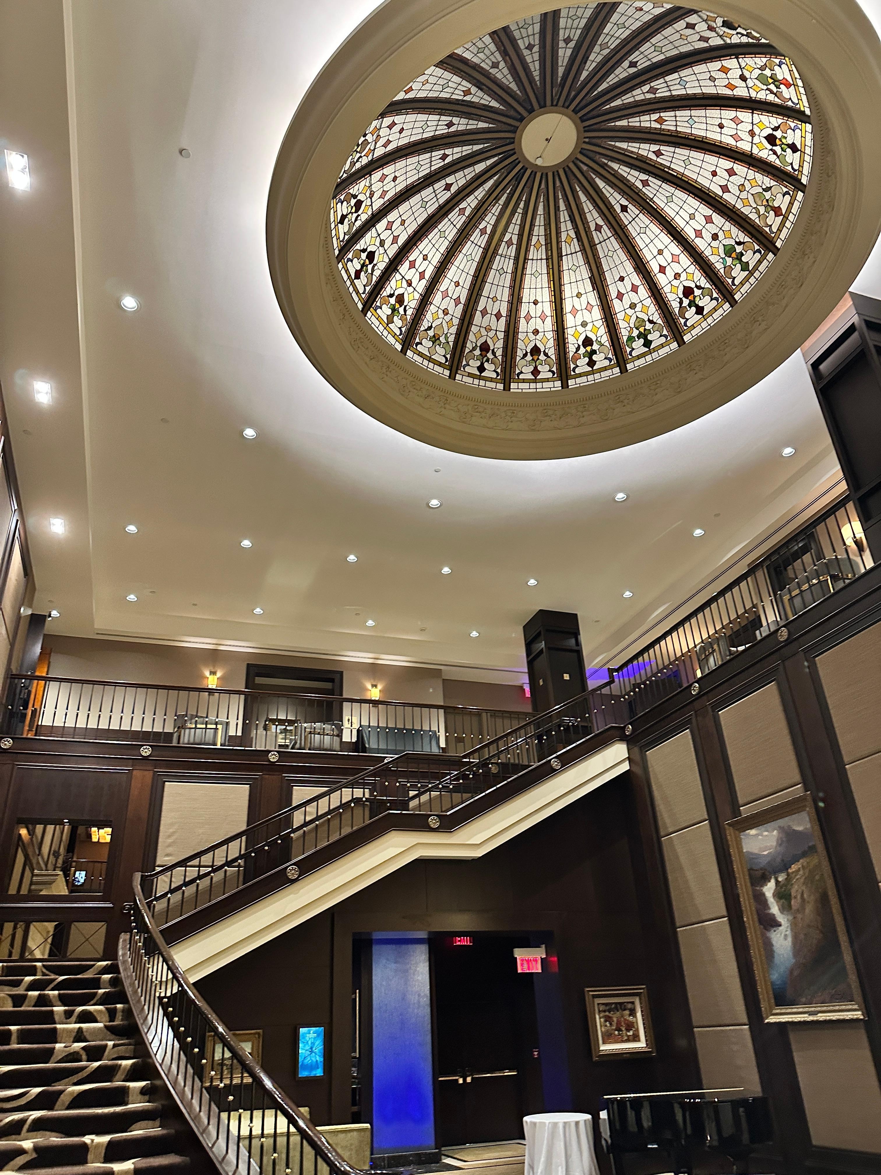 Steps away from the lobby